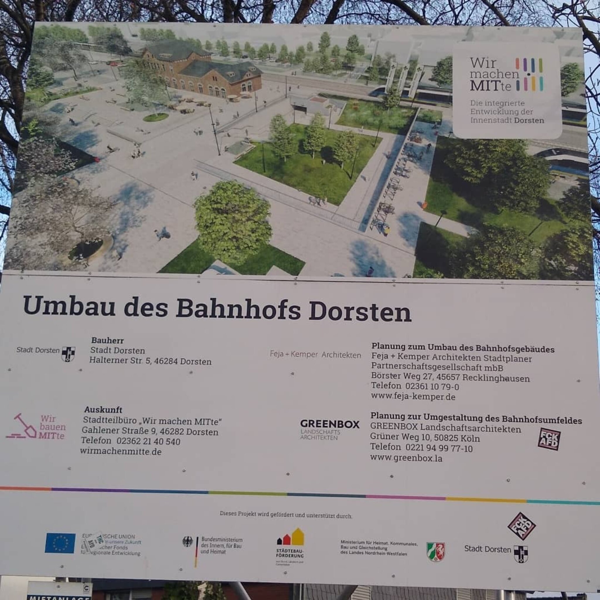 Impressionen: Umbau Bahnhof Dorsten - Dorsten