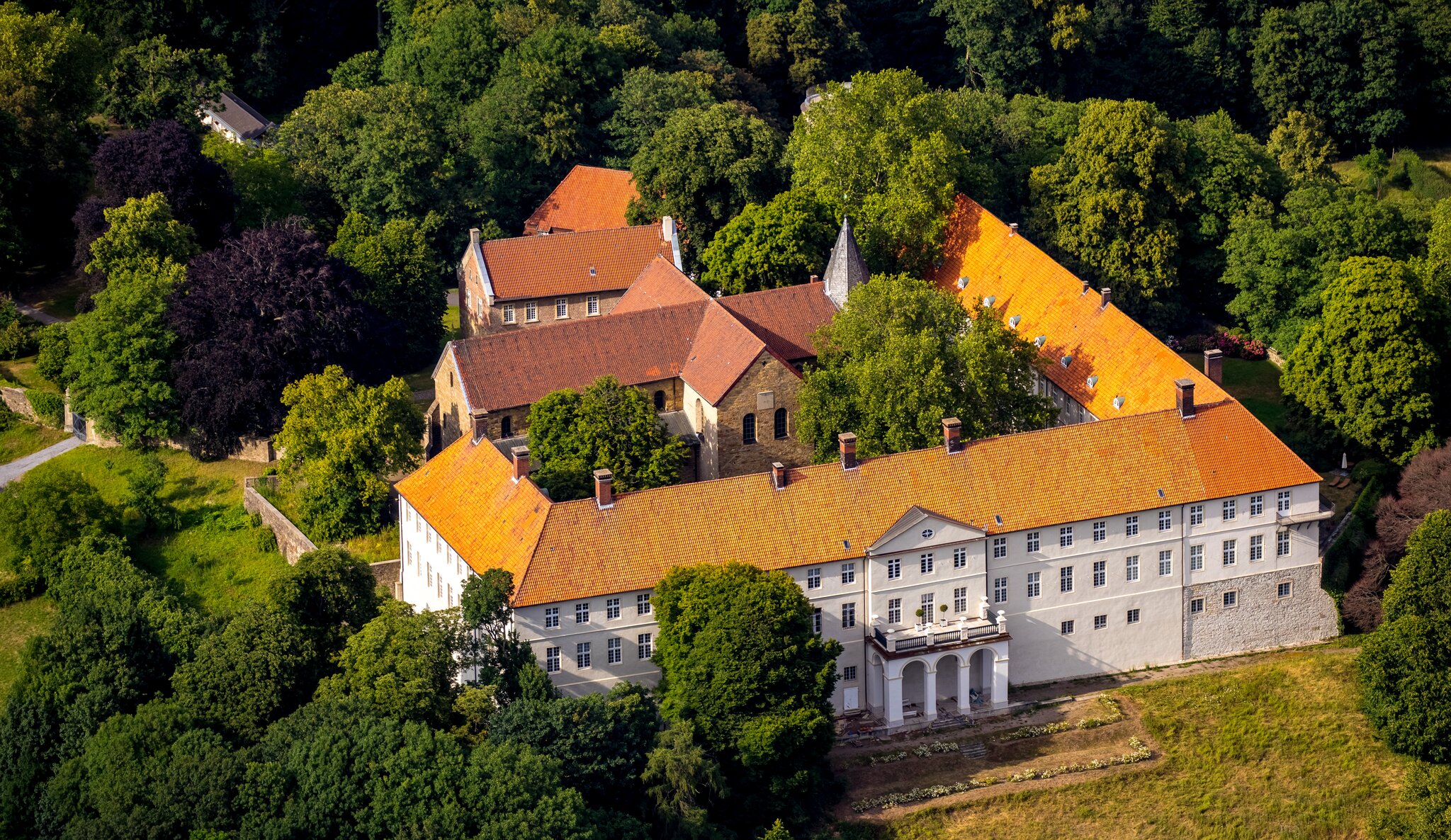 Ein Blick auf die Bauarbeiten: Museum Schloss Cappenberg öffnet im ...
