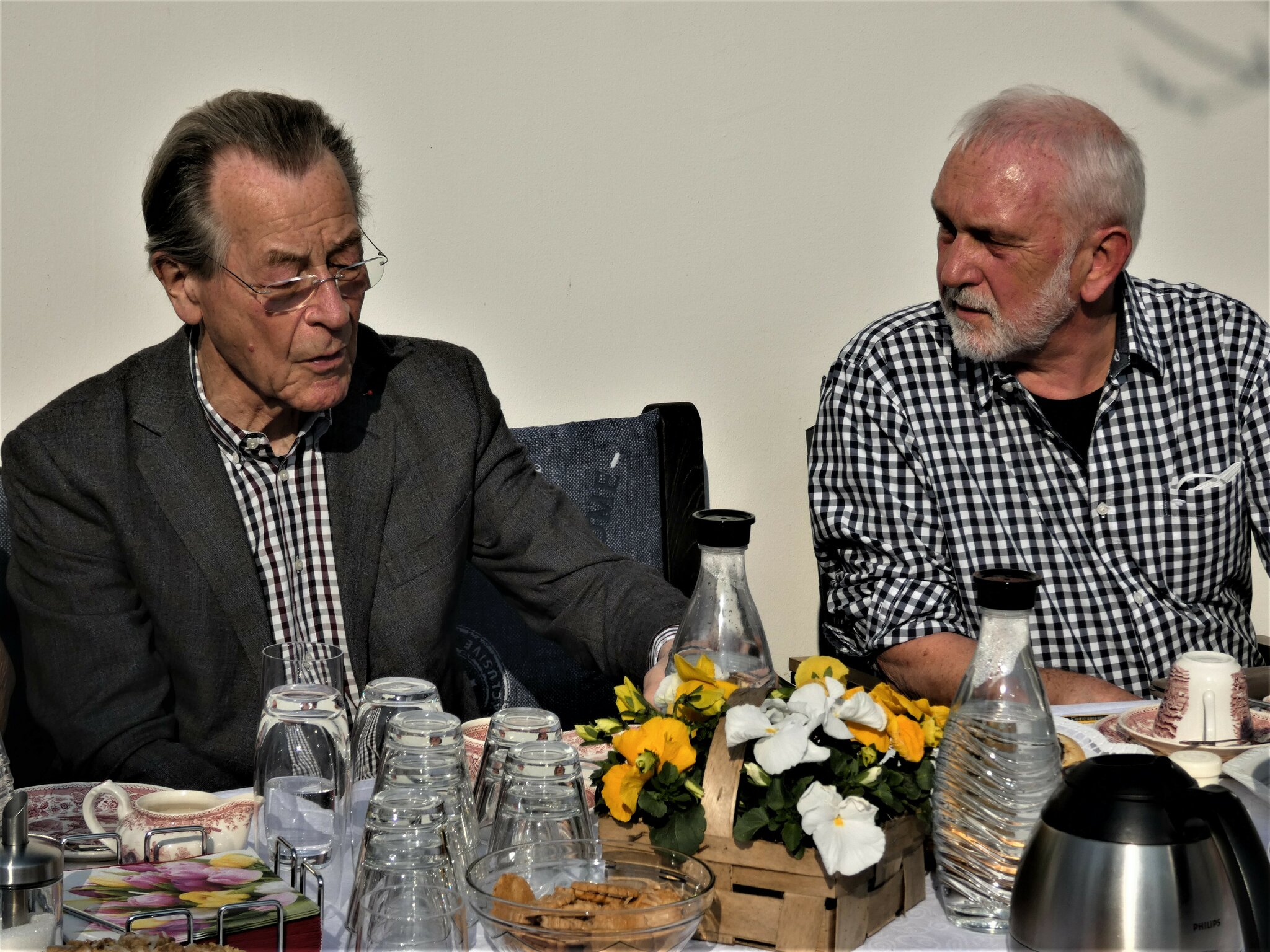 Reden wir über das Alter: Lina lud Franz Müntefering zum politischen ...