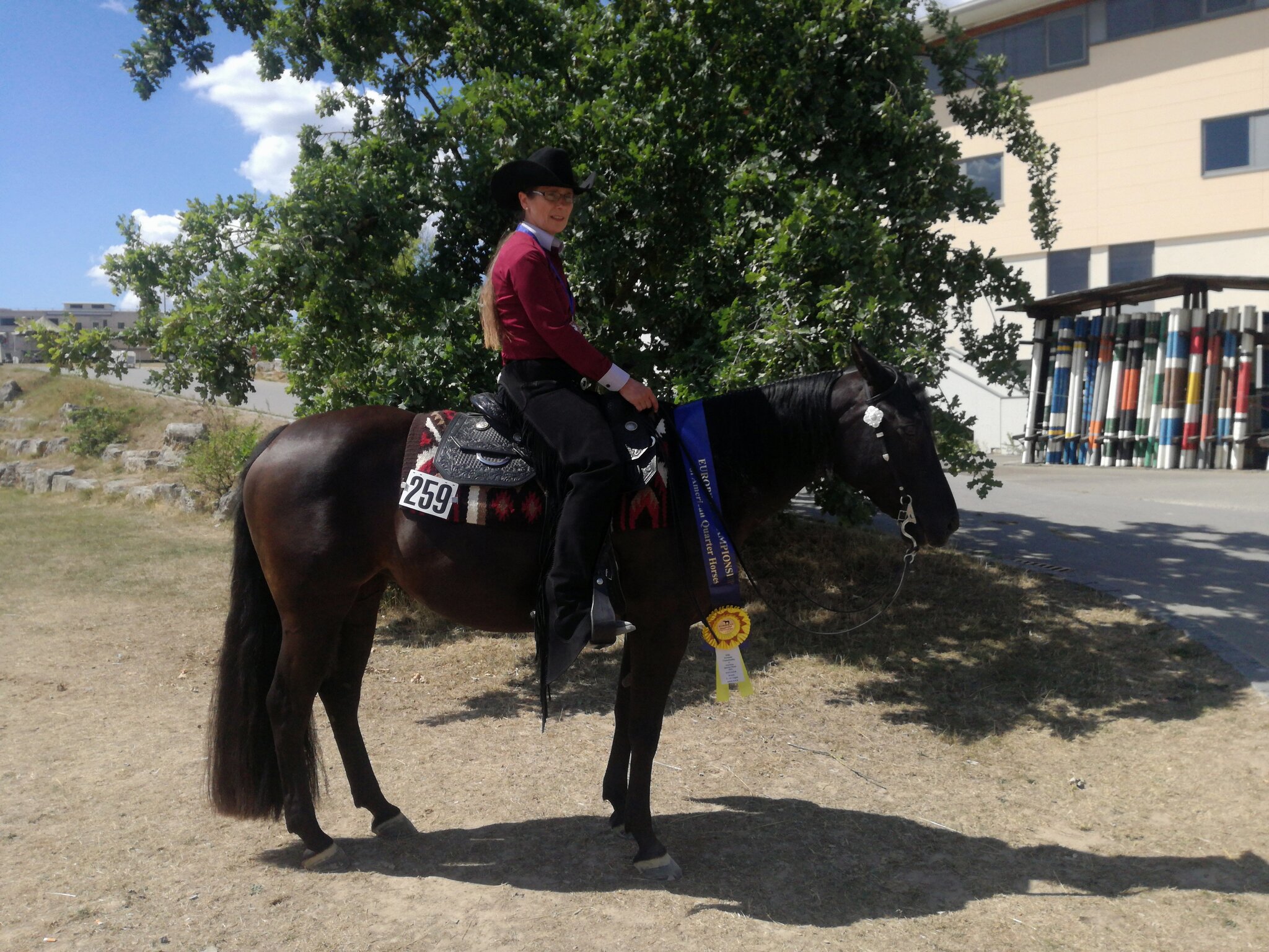 EM Bronze Medaillie im Westernreiten: Angela Behrend holt Edelmetall im ...