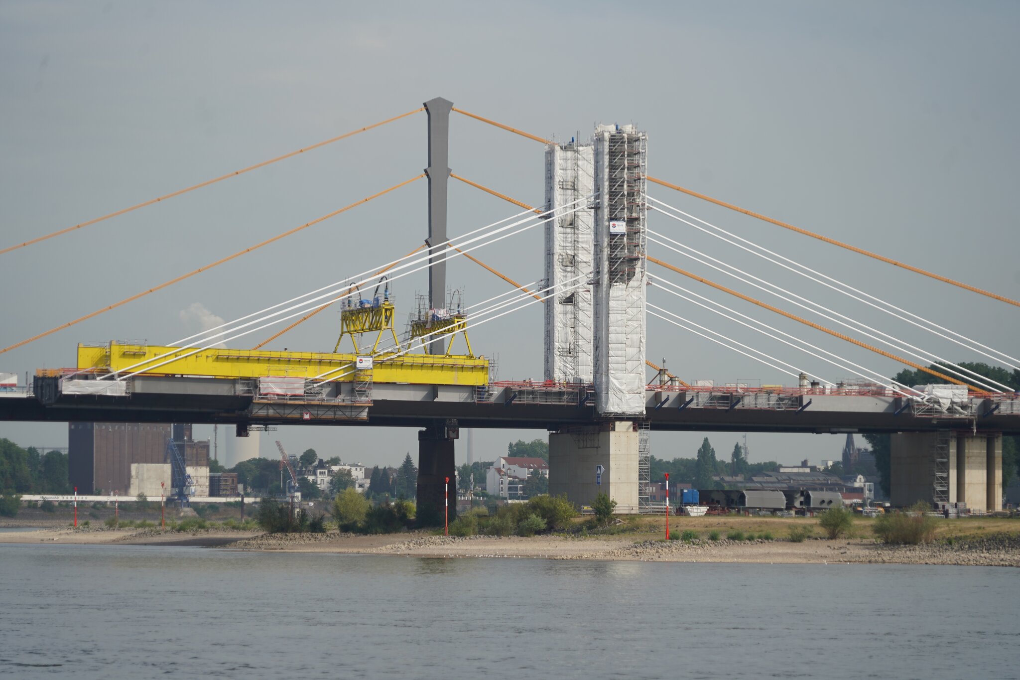 Der Neubau der A40 Brücke - Duisburg