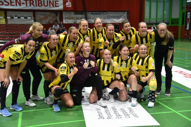 BVB >> Damenhandball Features: Die Unüberwindliche: Yara ten Holte im BVB-Gehäuse - Dortmund