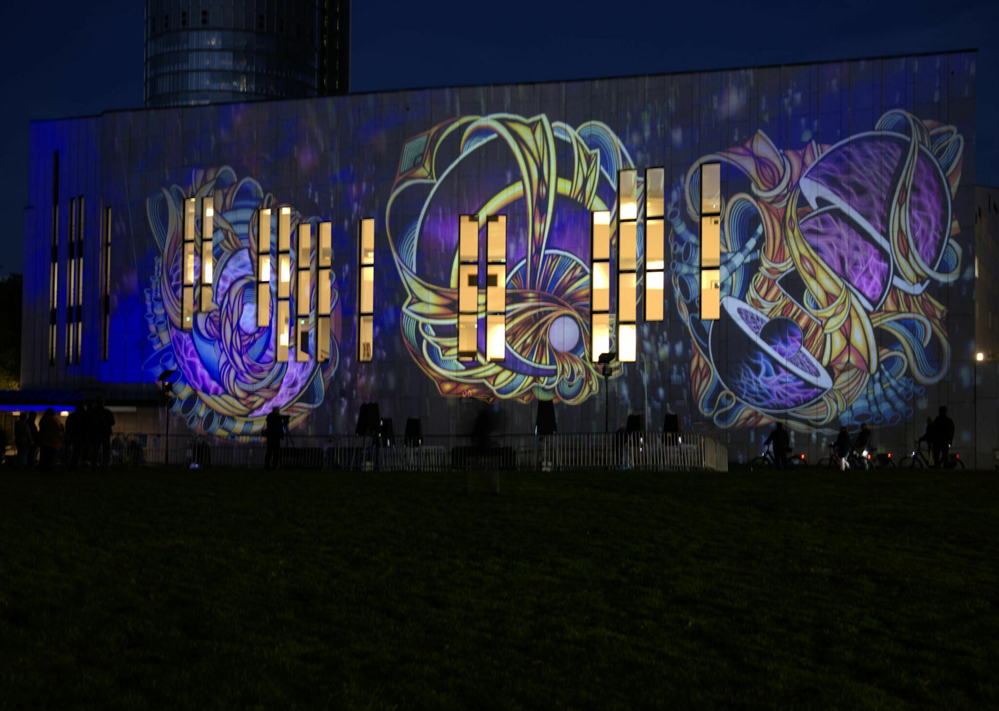 Magie des Lichts: Essen Light Festival 2022 - Essen-West