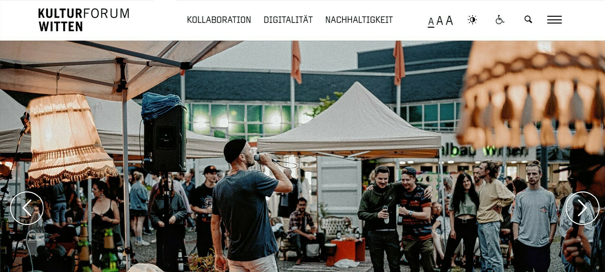 Modernes Erscheinungsbild: Kulturforum Witten präsentiert neue Website ...