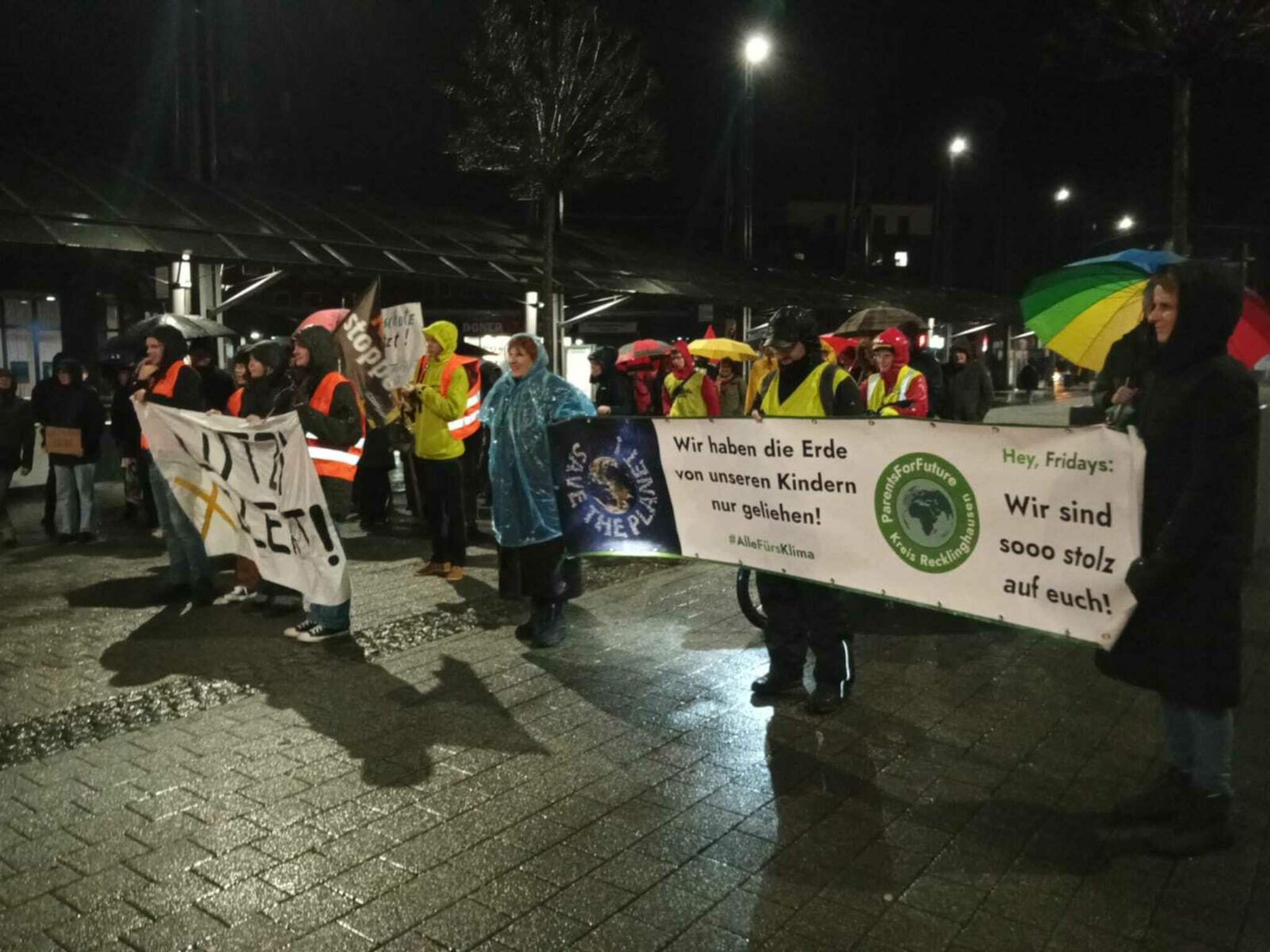 Solidemo in Recklinghausen, Lützerat bleibt - Marl