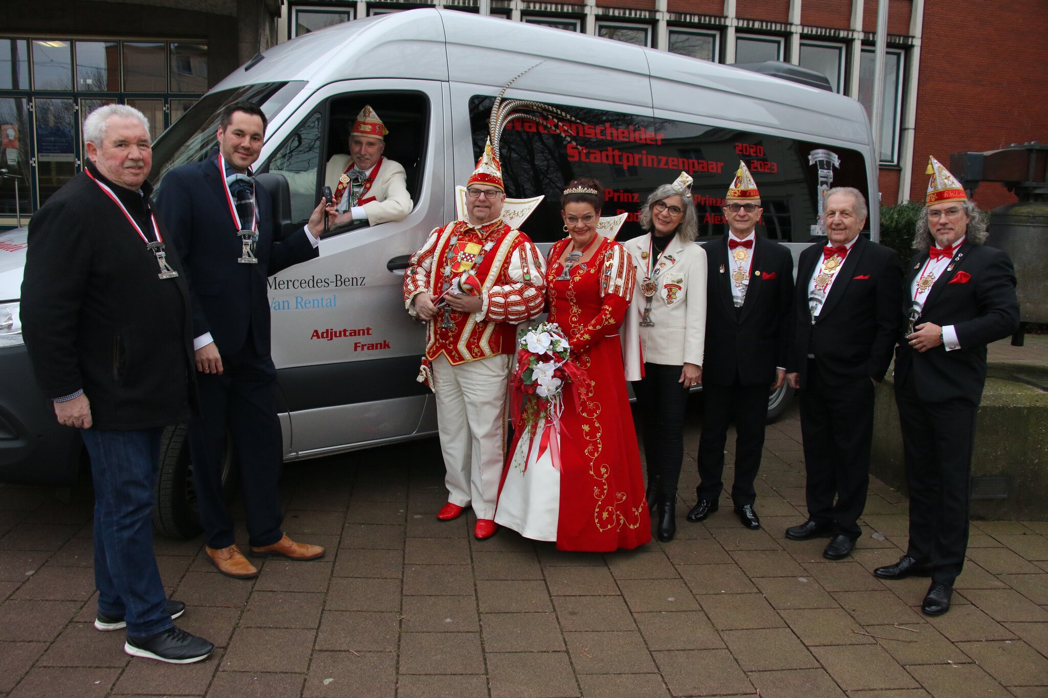 Wattenscheider Stadtprinzenpaar, Prinz Bodo I. Prinzessin Alexandra I ...