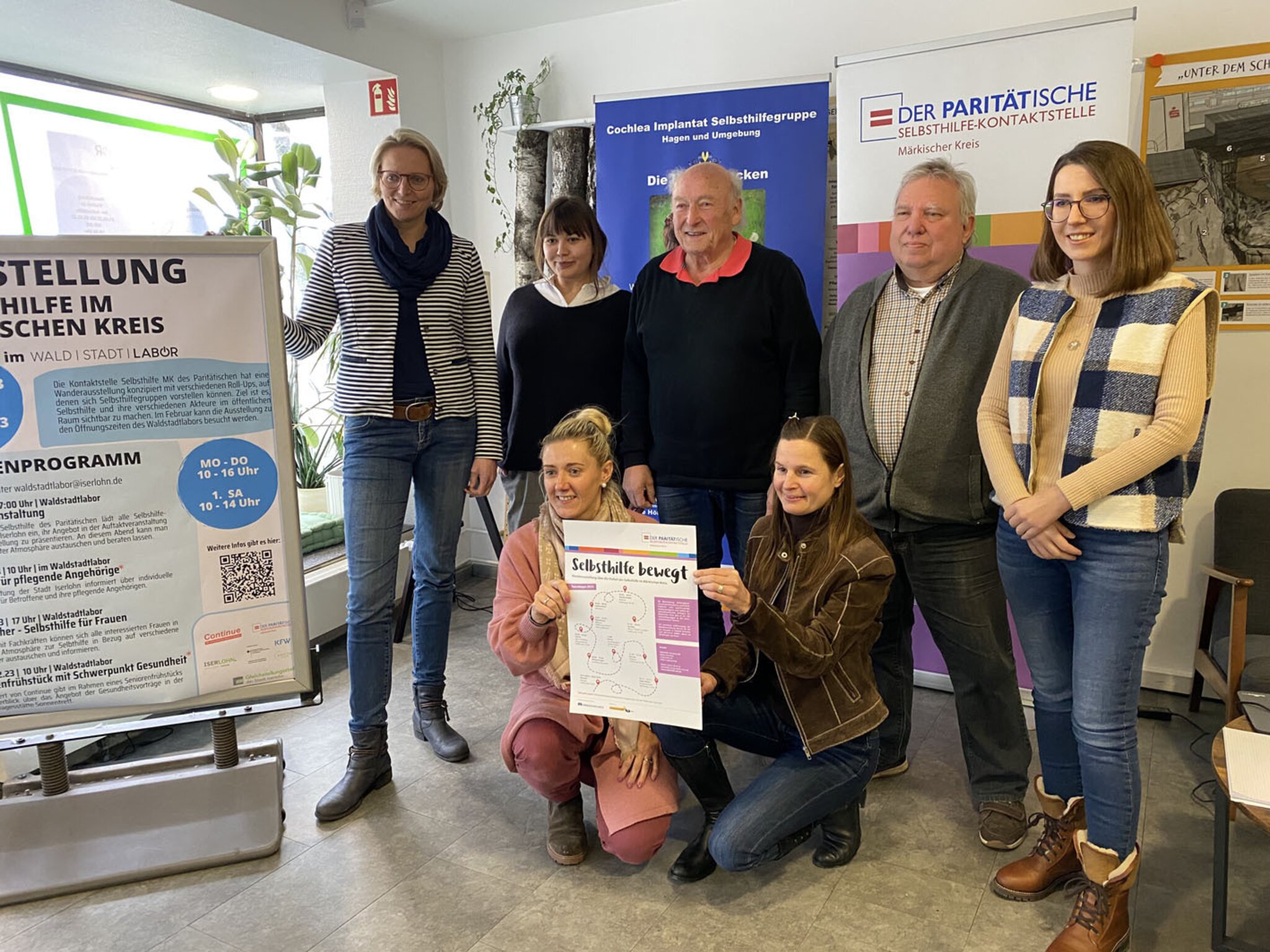 Wanderausstellung im Waldstadtlabor: Vielfalt der Selbsthilfe im ...