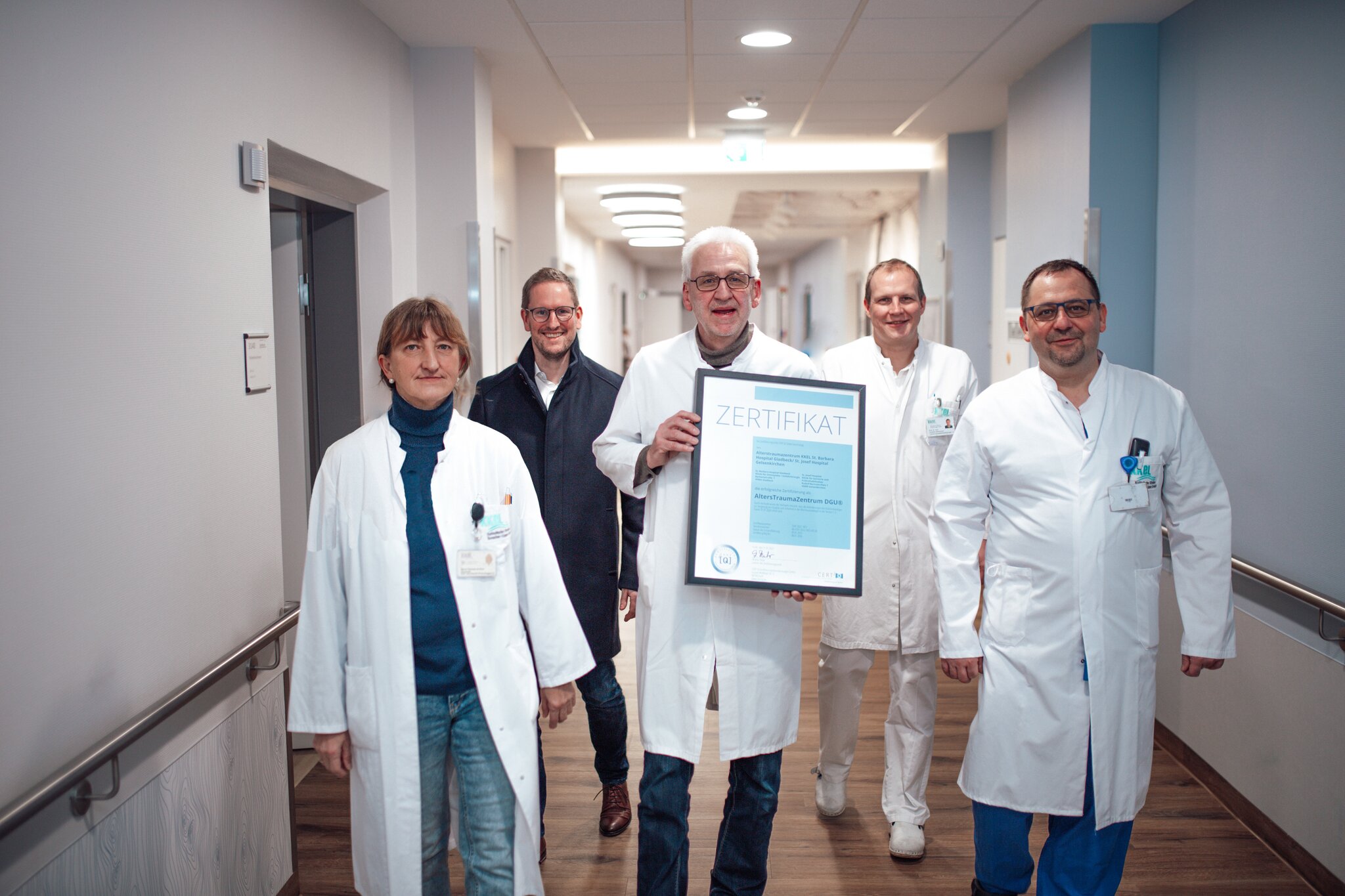 Weiterer Qualitätsbaustein für die Behandlung von betagten Menschen - Gladbeck