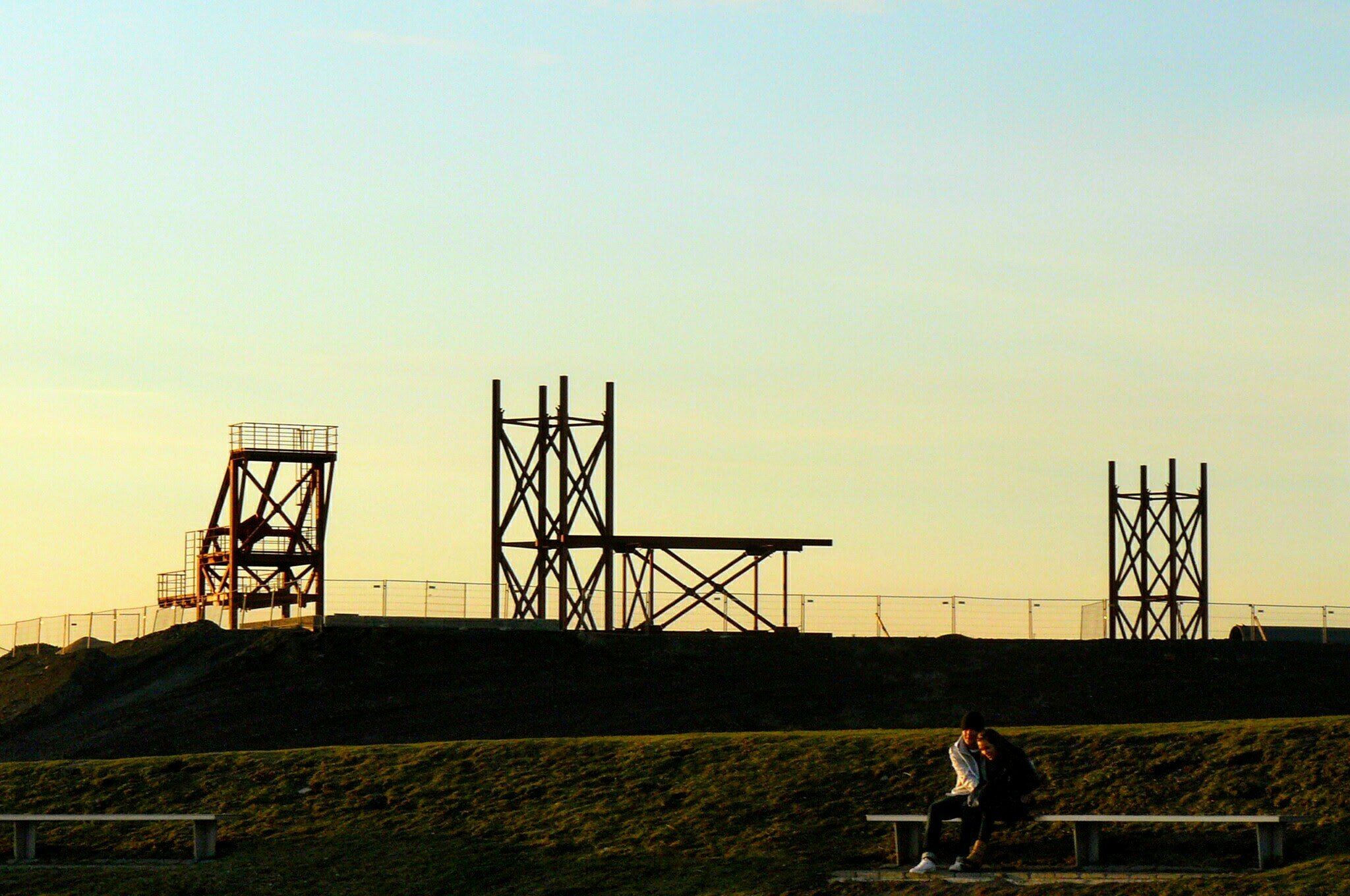 Ruhrgebiet von oben: Die Halde Hoheward - Gelsenkirchen