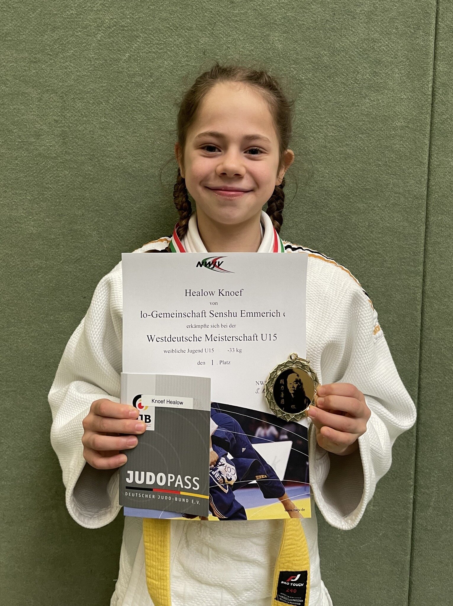 Healow Knoef ist Westdeutsche Meisterin - Emmerich am Rhein