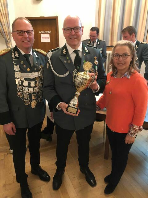 Schützenwesen: Jahreshauptversammlung der Rentforter Schützen - Gladbeck