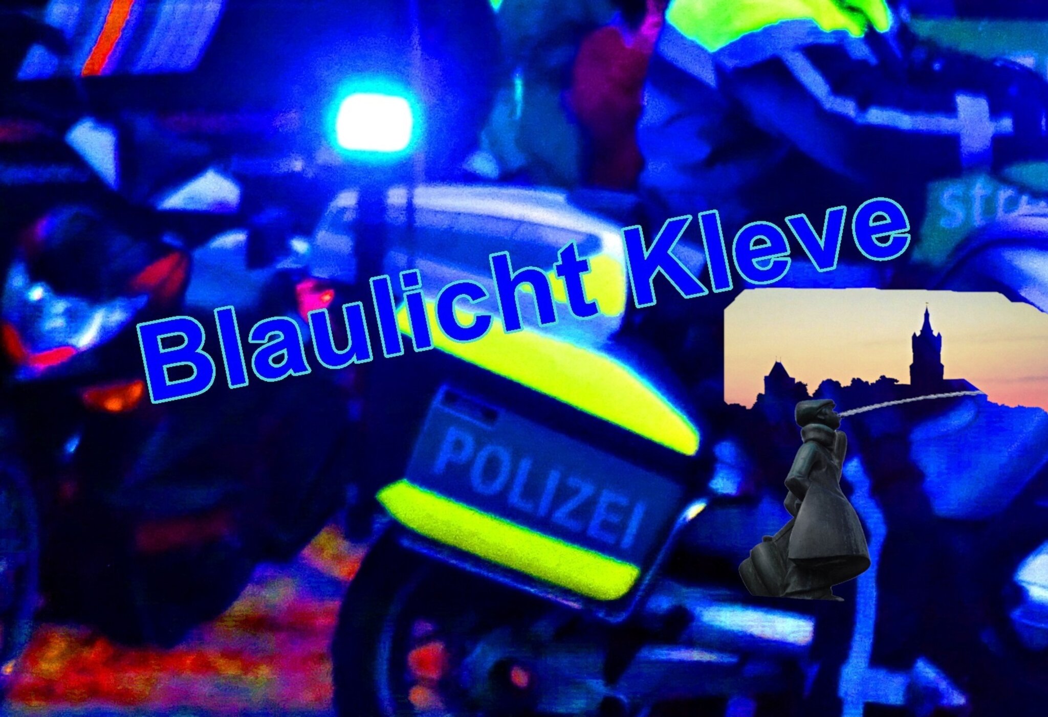 Blaulicht Kleve: Kleve-Kellen: Audi A4 stark beschädigt - Polizei sucht Zeugen - Kleve