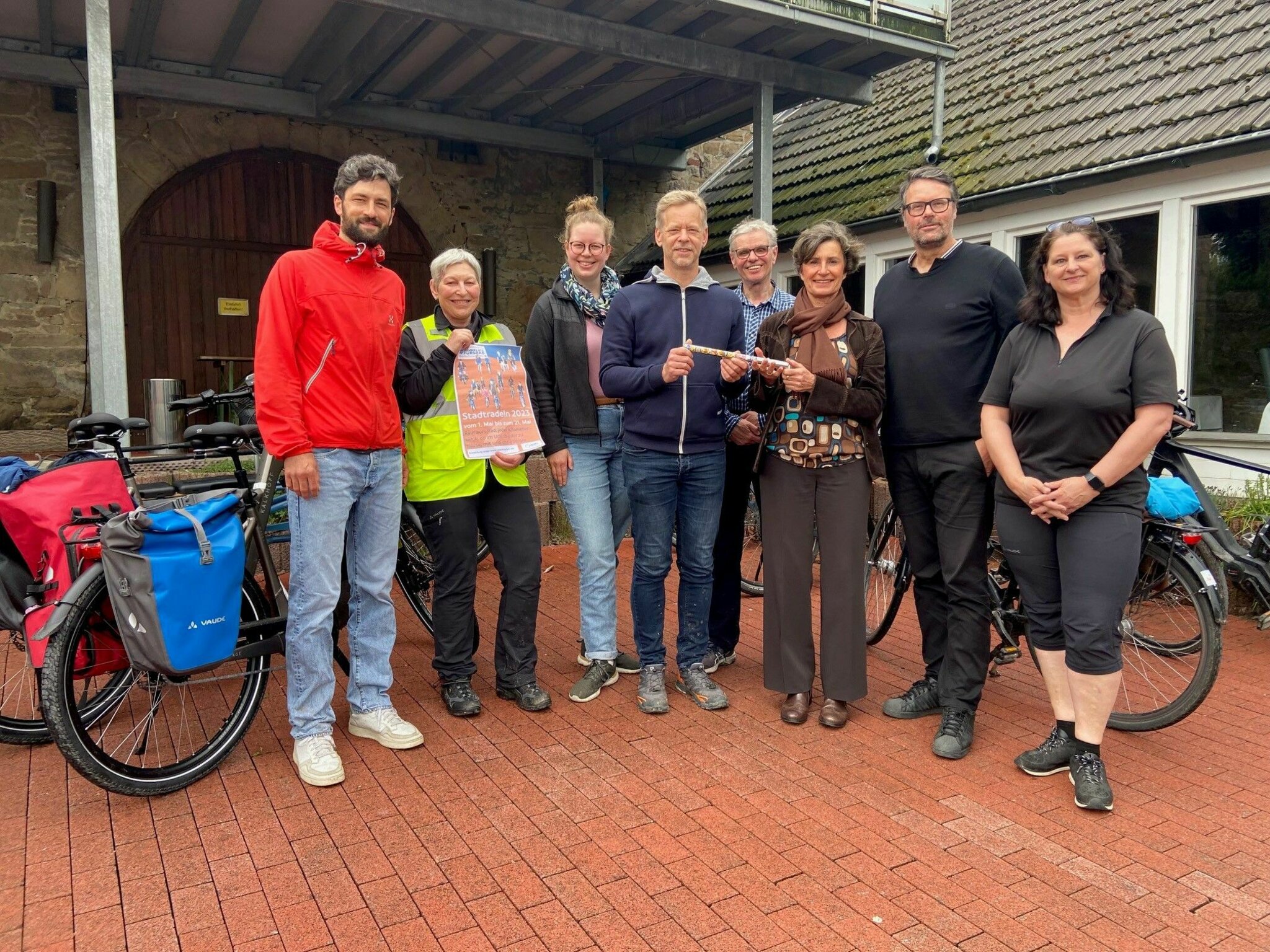 Stadtradeln 2023: Staffelstab erreicht Hattingen - Hattingen