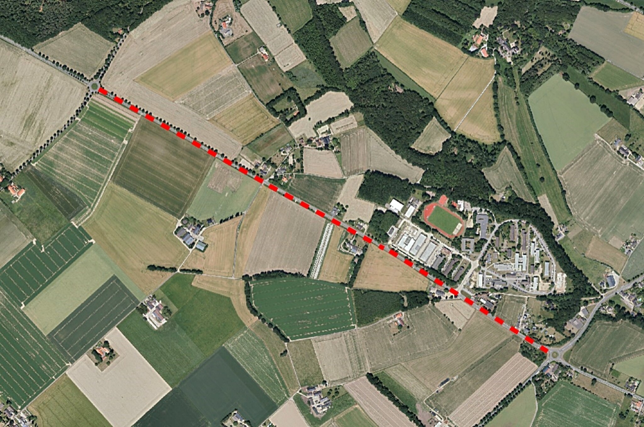 Erneuerung von Fahrbahn und Radweg in Kalkar - Bedburg-Hau