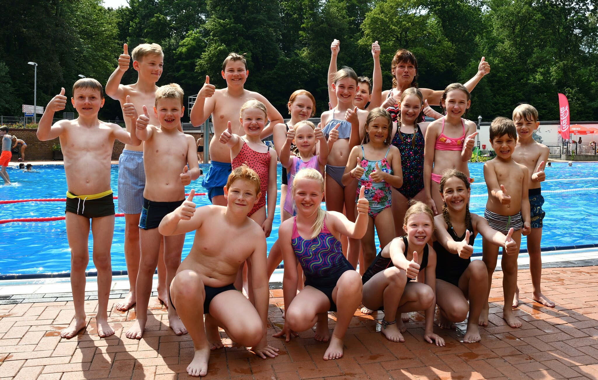Schwimmtraining beim TV Jahn: Sommerferien bei den TV Jahn Schwimmern - Fröndenberg/Ruhr