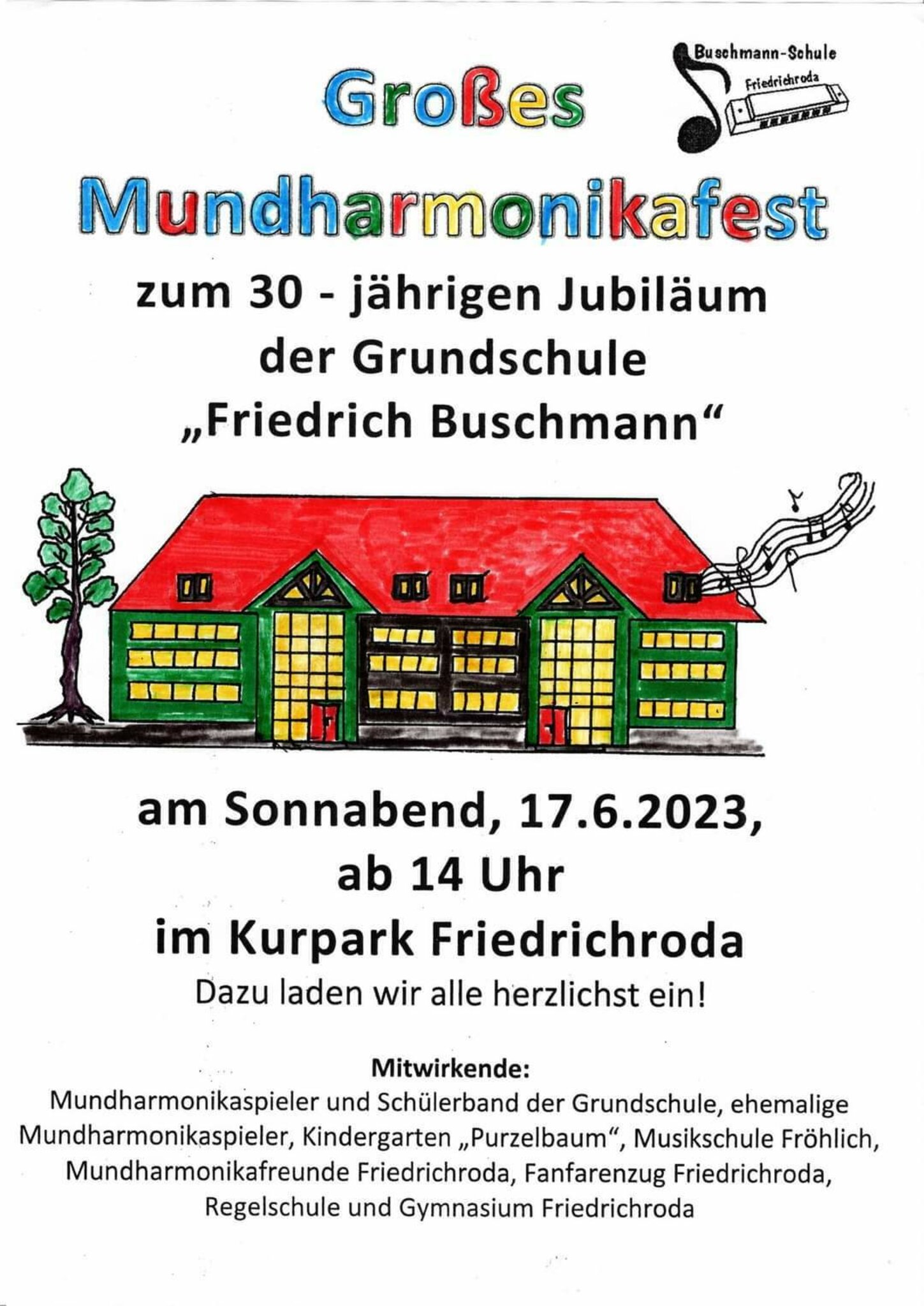 gotha live: Mundharmonikafest der Grundschule „Friedrich Buschmann“ - Alpen