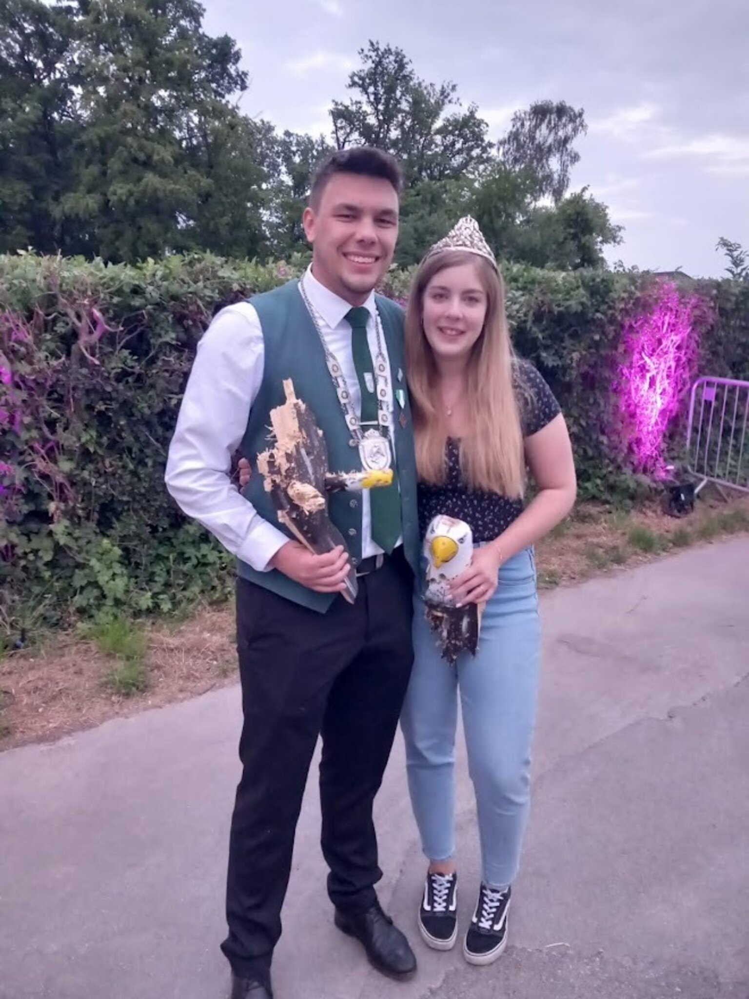 Leon Grünewald ist HBL Jungschützenkönig: Sven Haja macht dem Vogel bei ...