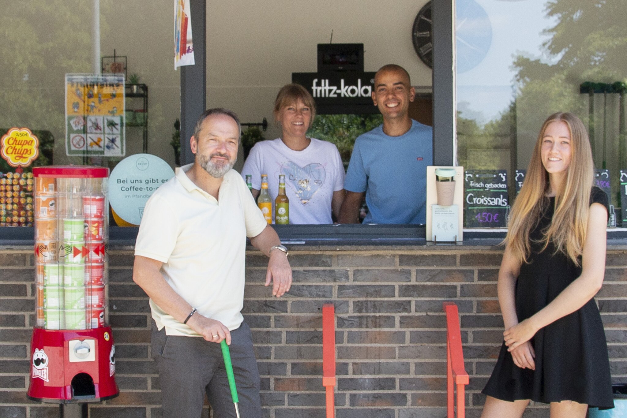 Nahversorgung gesichert: Neuer Pächter für den Stadtpark-Kiosk - Hilden