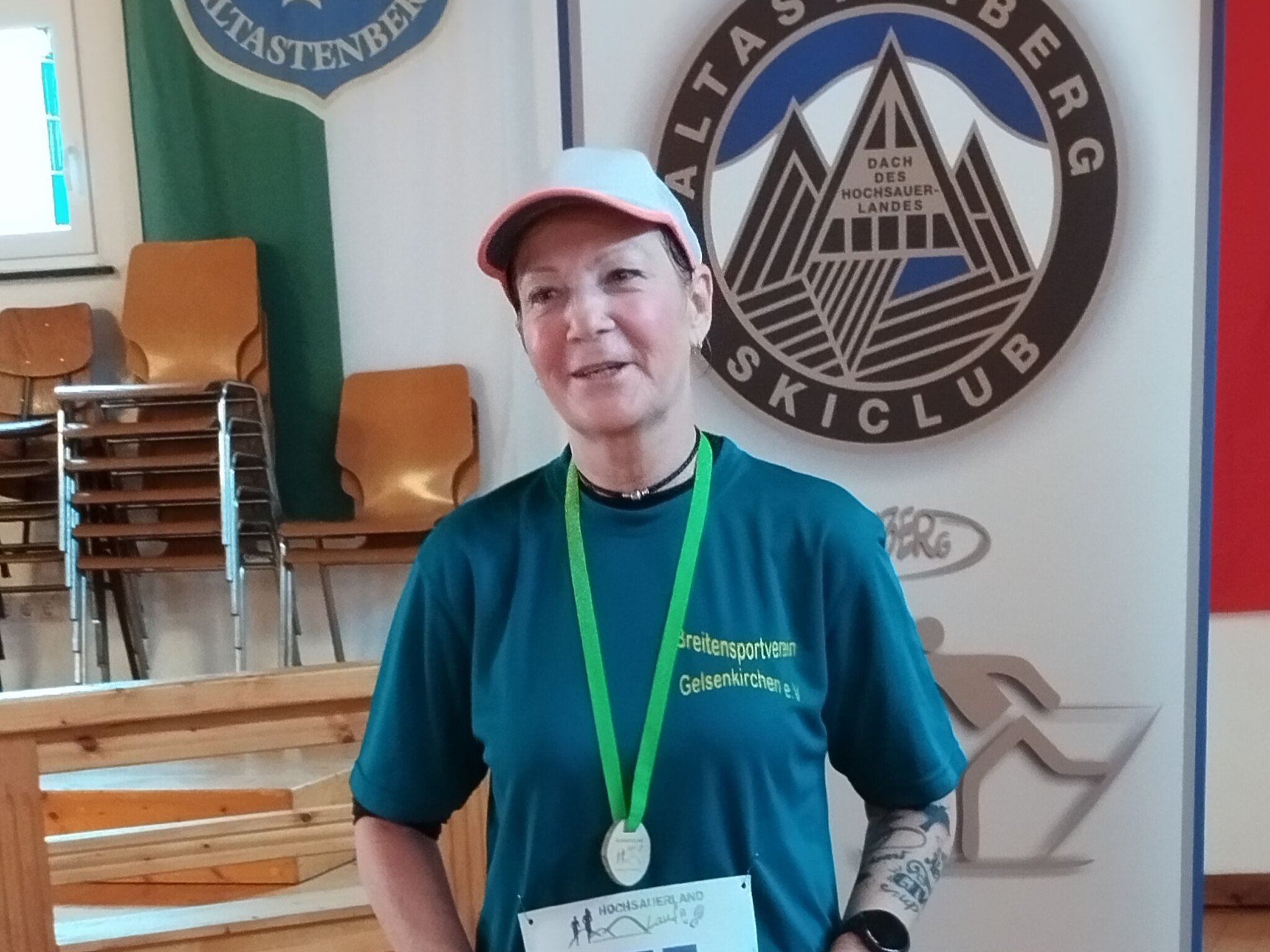 Nordic Walking am Kahlen Asten: 2. Platz für Birgit Otto - Gelsenkirchen