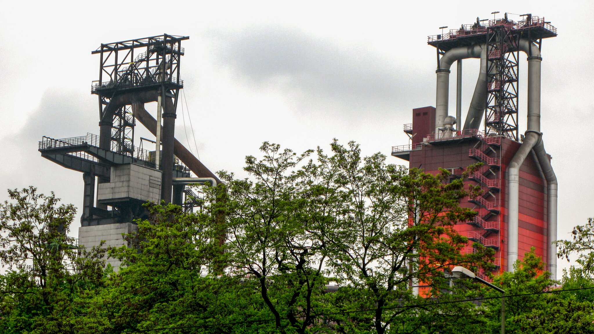 HOCHOFEN: Ein kleiner Blick in das Innenlebens eines Hochofens - Duisburg