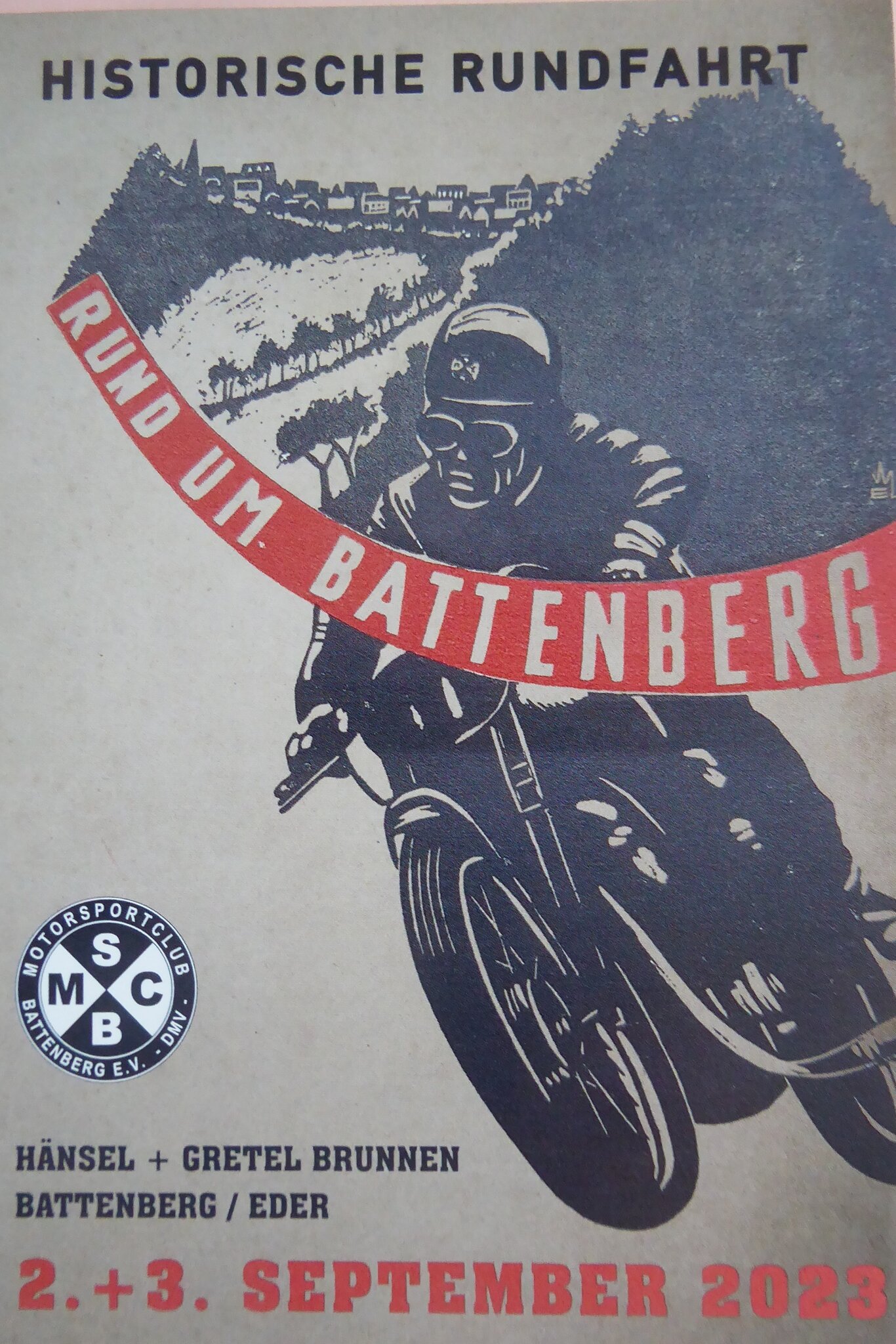 Historische Rundfahrt: Rund um Battenberg.