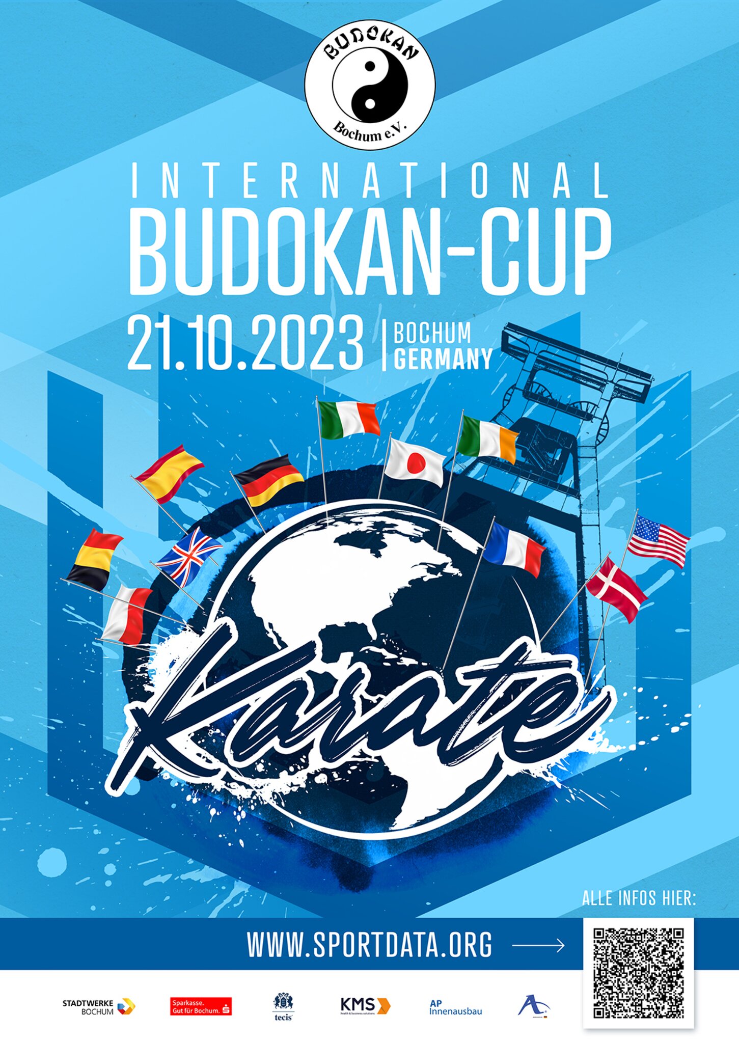 Budokan NBochum e. V: Internationaler Budokan-Cup am Samstag in der Rundsporthalle