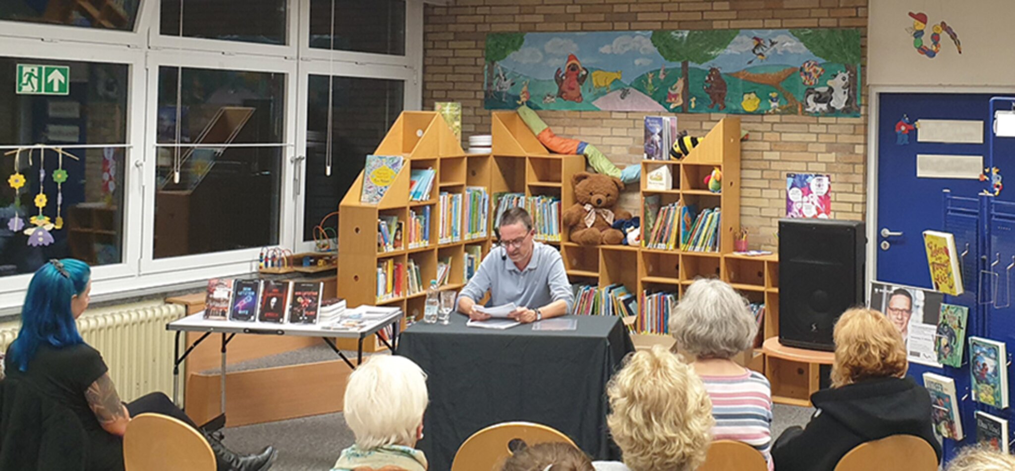 B4 Lesung in Bücherei Wiemelhausen: Neuester Krimi "Ihr letzter Flirt ...