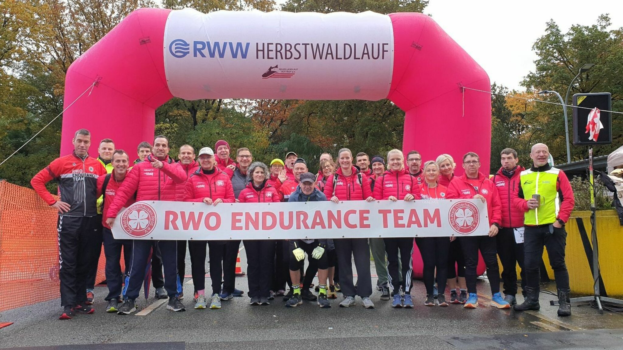 RWO Endurance Team putzt sich raus für die Jubiläumsausgabe des Bottroper Herbstwaldlaufs ...