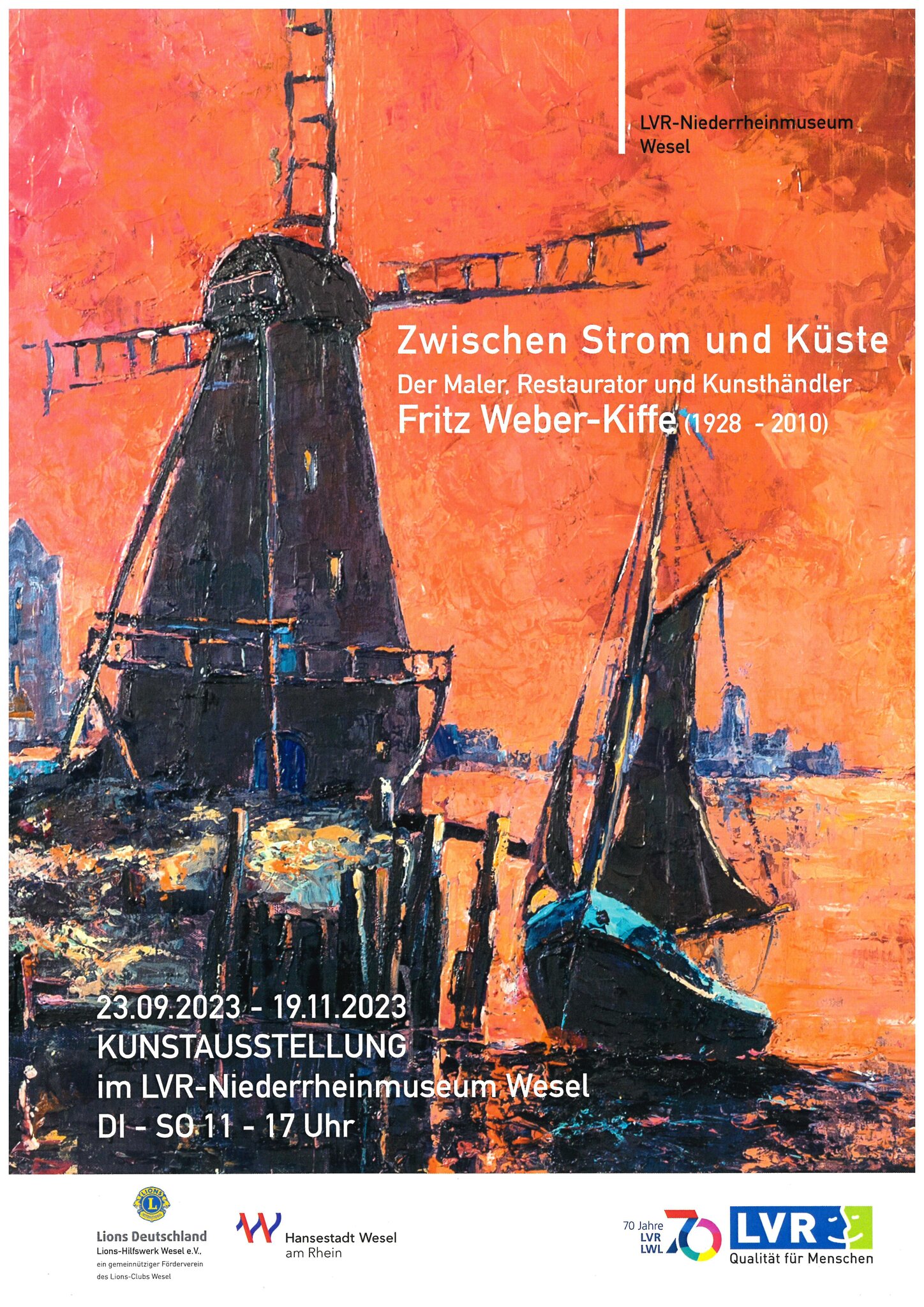 Ein Künstler und Restaurator aus Wesel und Kleve: Arbeiten von Fritz ...