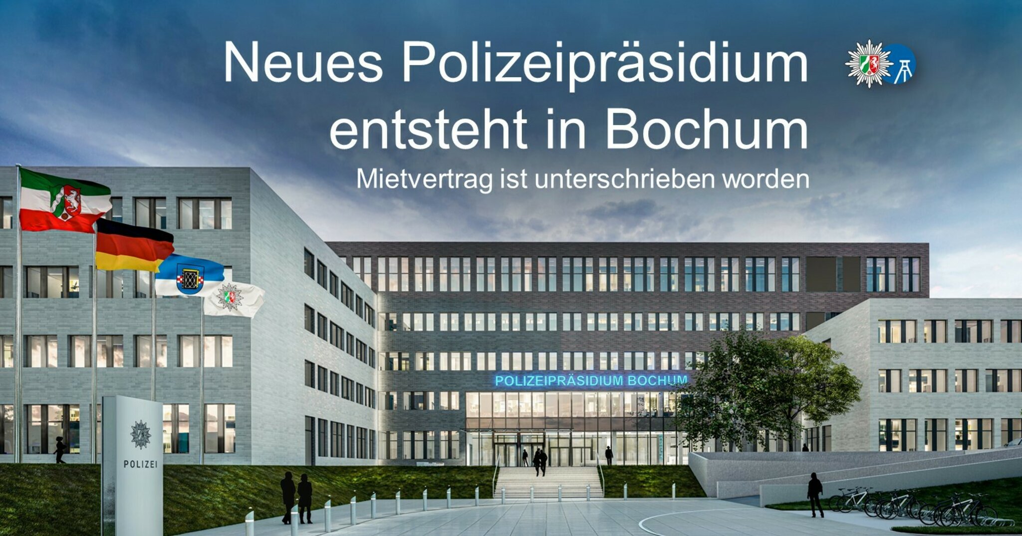 Neues Polizeipräsidium entsteht in Bochum: Ein zukunftsfähiger ...