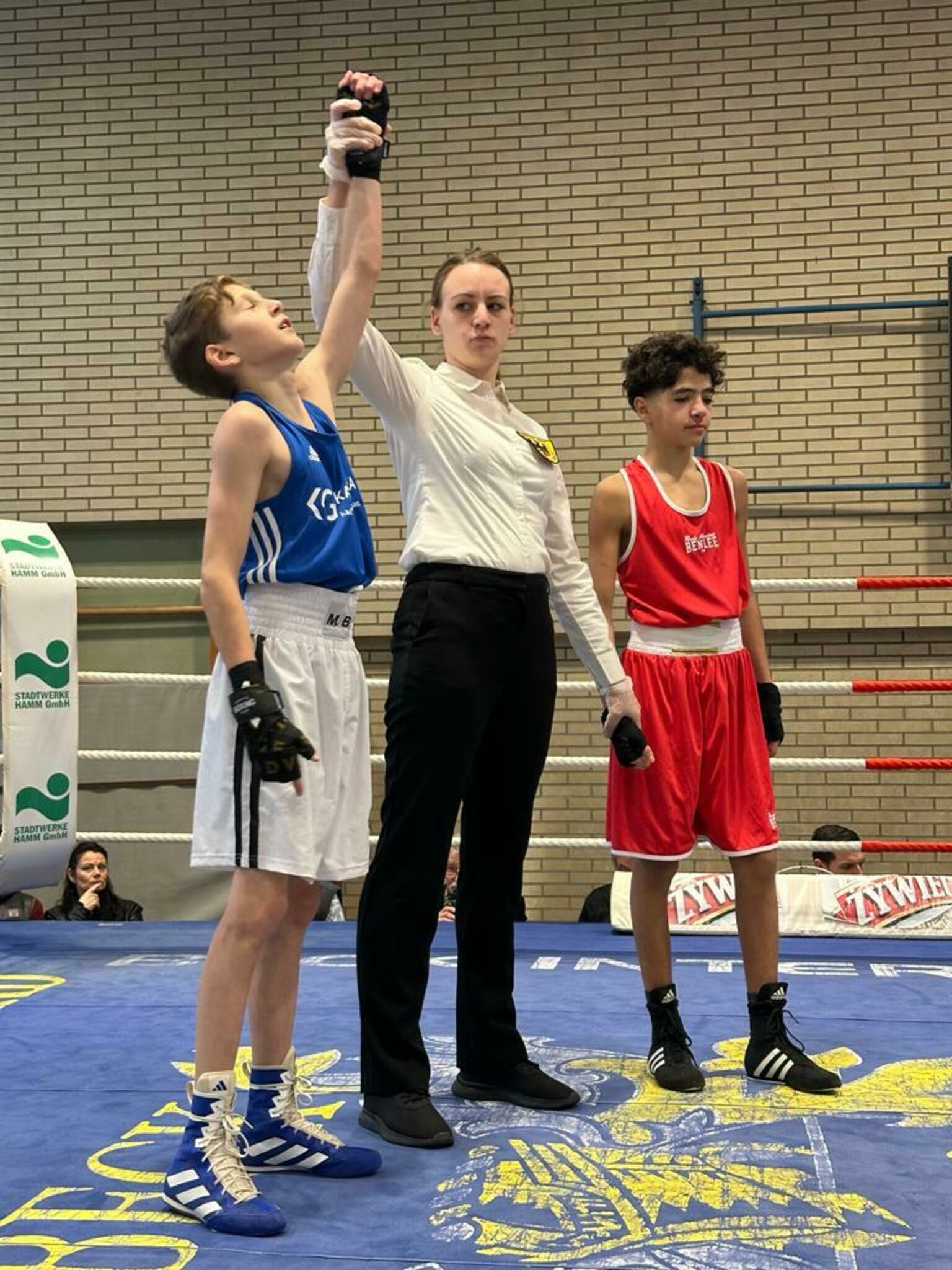 Einsatz im Rahmen der Internationalen Oberliga: Danylo siegt weiter ...