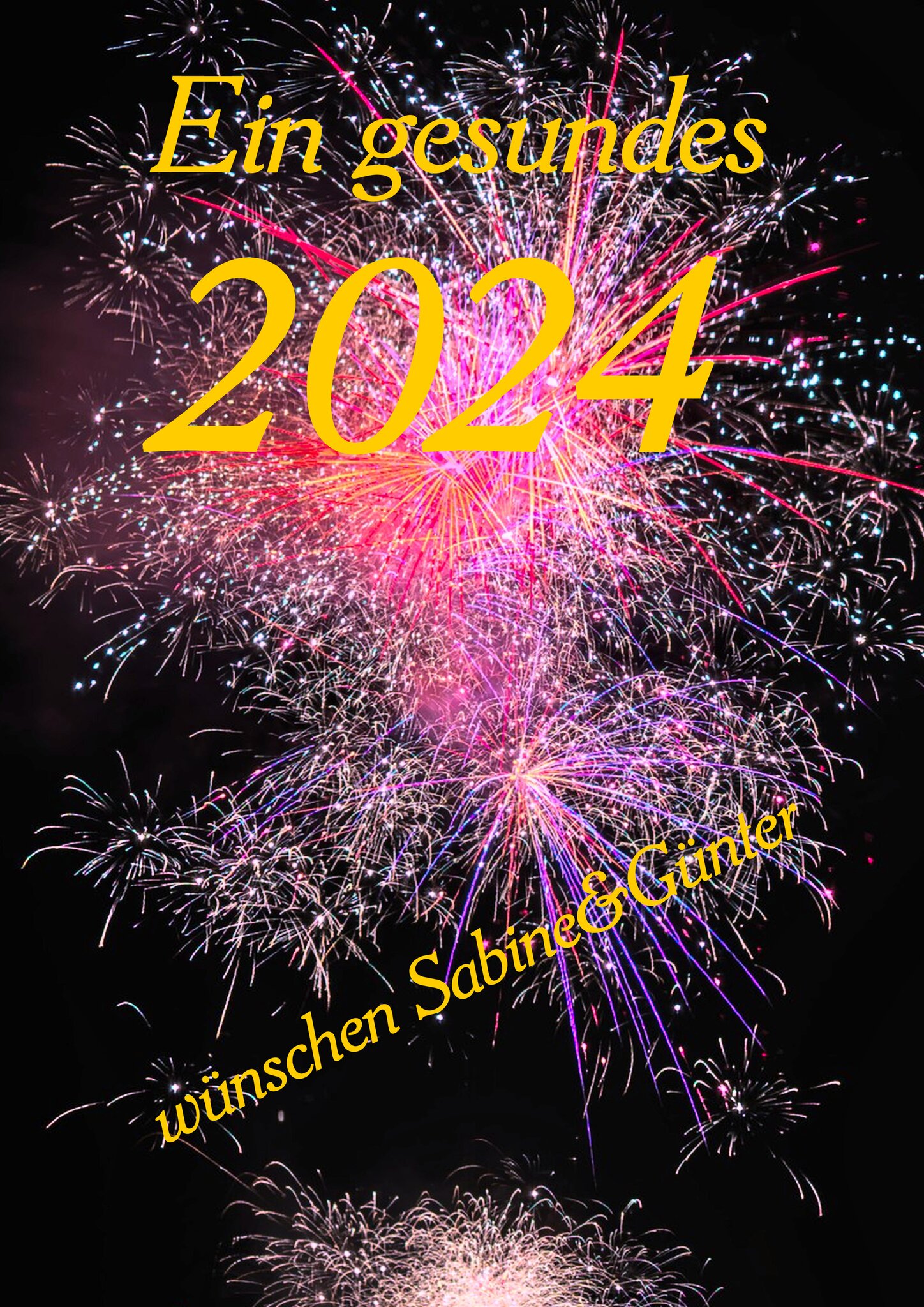 Jahreswechsel: Ein gesundes zufriedenes Jahr 2024 - Alpen