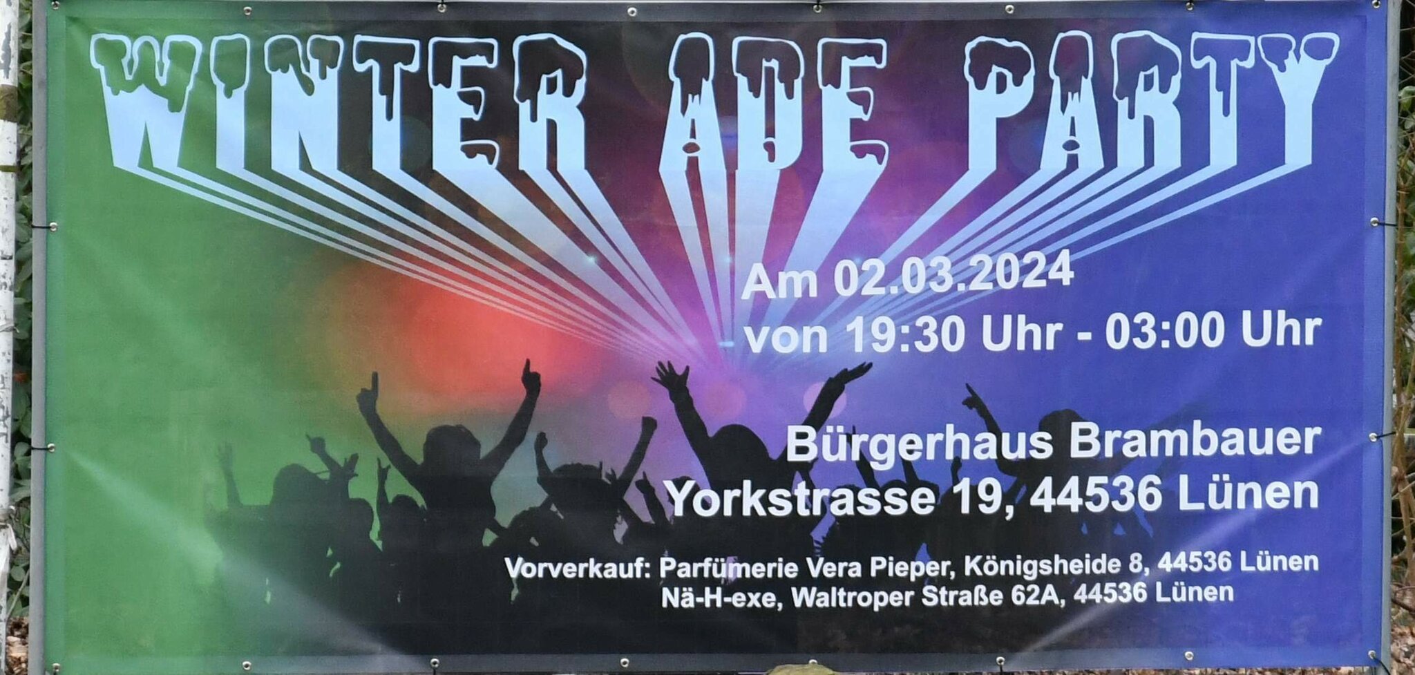 Bürgerhaus Brambauer: Winter-Ade Party bei den Bramis am 2. März - Lünen