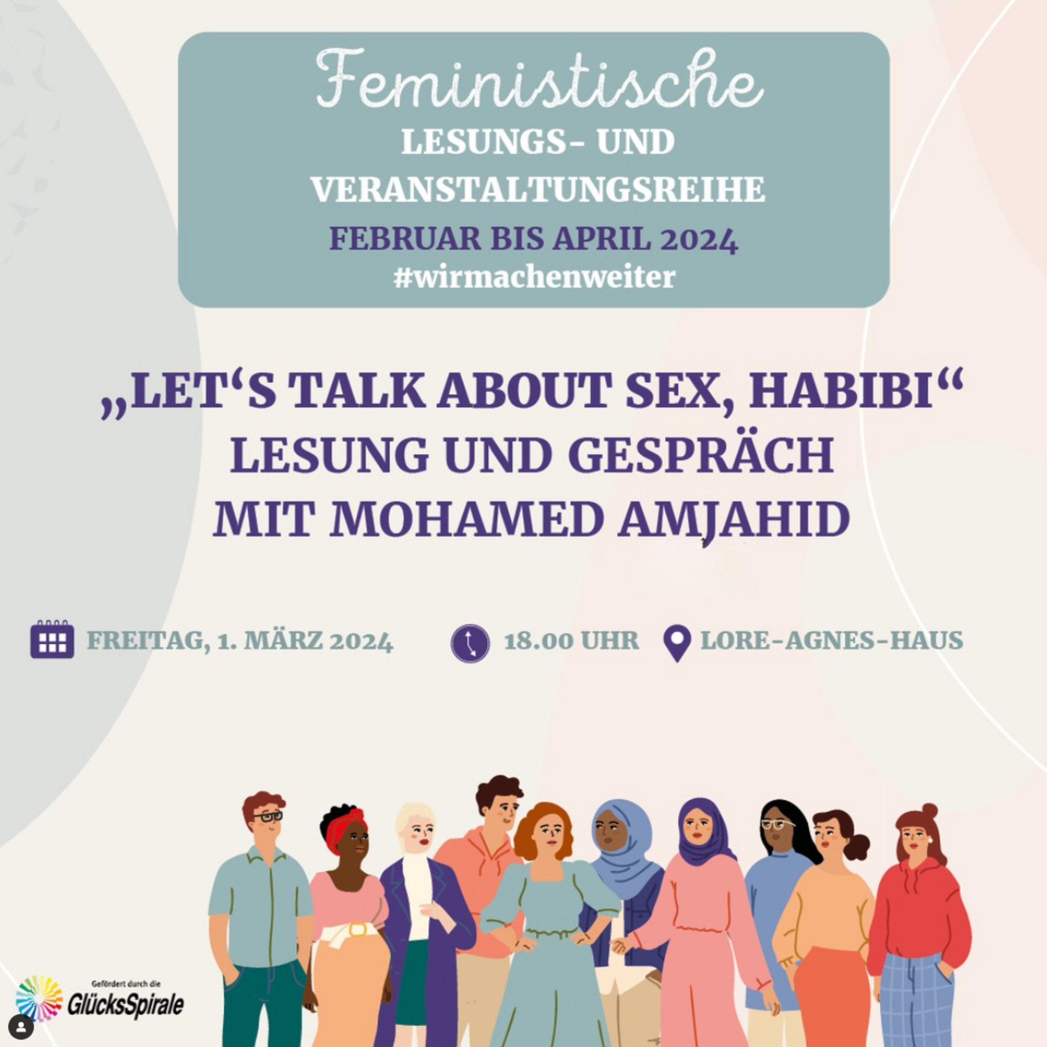 Feministische Veranstaltungsreihe Lets Talk About Sex Habibi