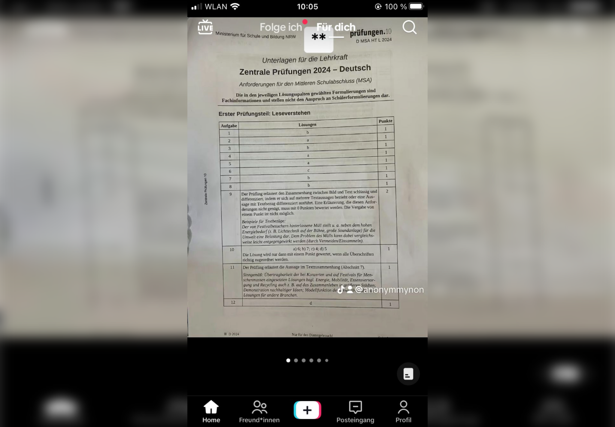 Zentrale Prüfungen (ZP10): Schüler in NRW verbreiten vertrauliche ...