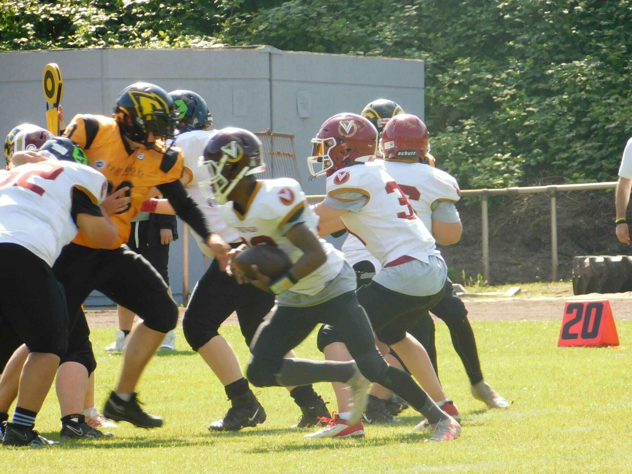 BLACK BARONS NEWS: U16 besiegt die Krefeld Ravens - Herne