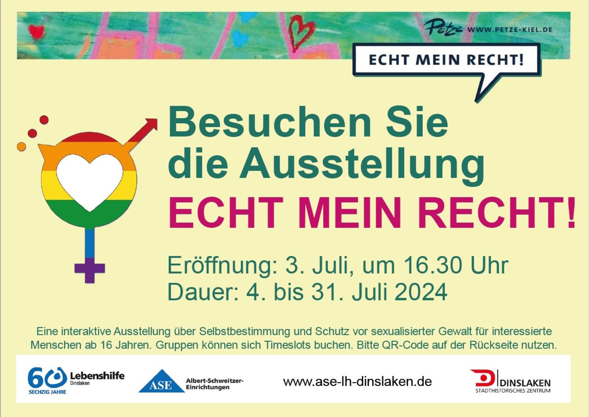 Ausstellung ECHT MEIN RECHT! in Dinslaken: Kennen Sie Ihre Rechte ...