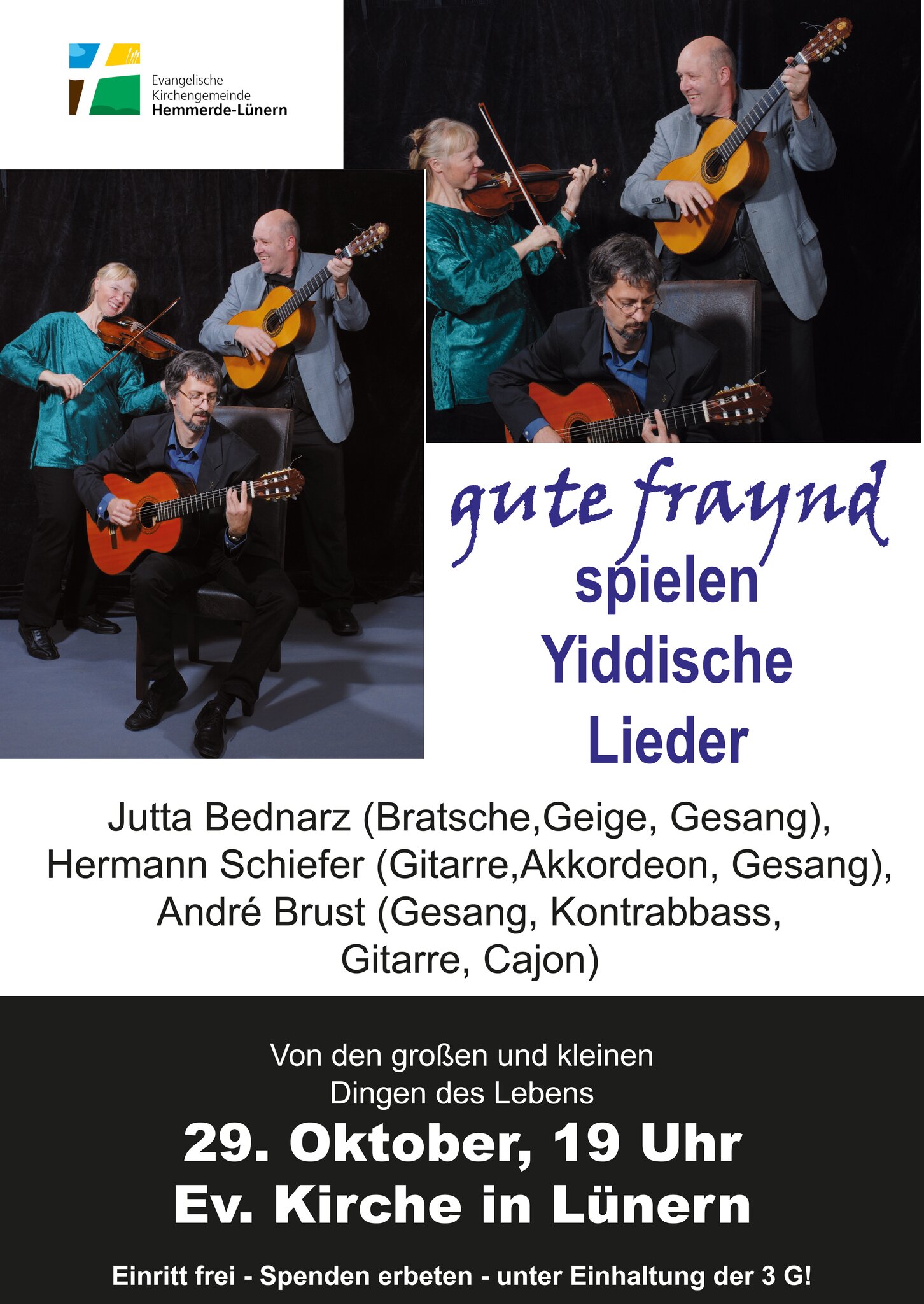 Gute Fraynd spielen Yiddische Lieder: Lieder von Liebe und Sehnsucht - Unna