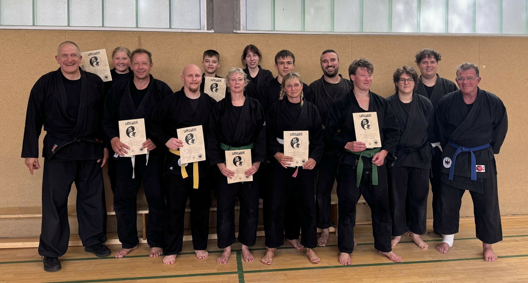 Selbstverteidigung beim 1. JJJC Lünen: Ninjas absolvieren Gürtelprüfung ...