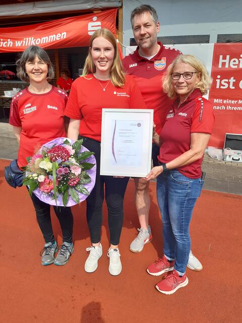 junges Ehrenamt, Sonsbeck: Lisa Beckmann für das ehrenamtliche ...