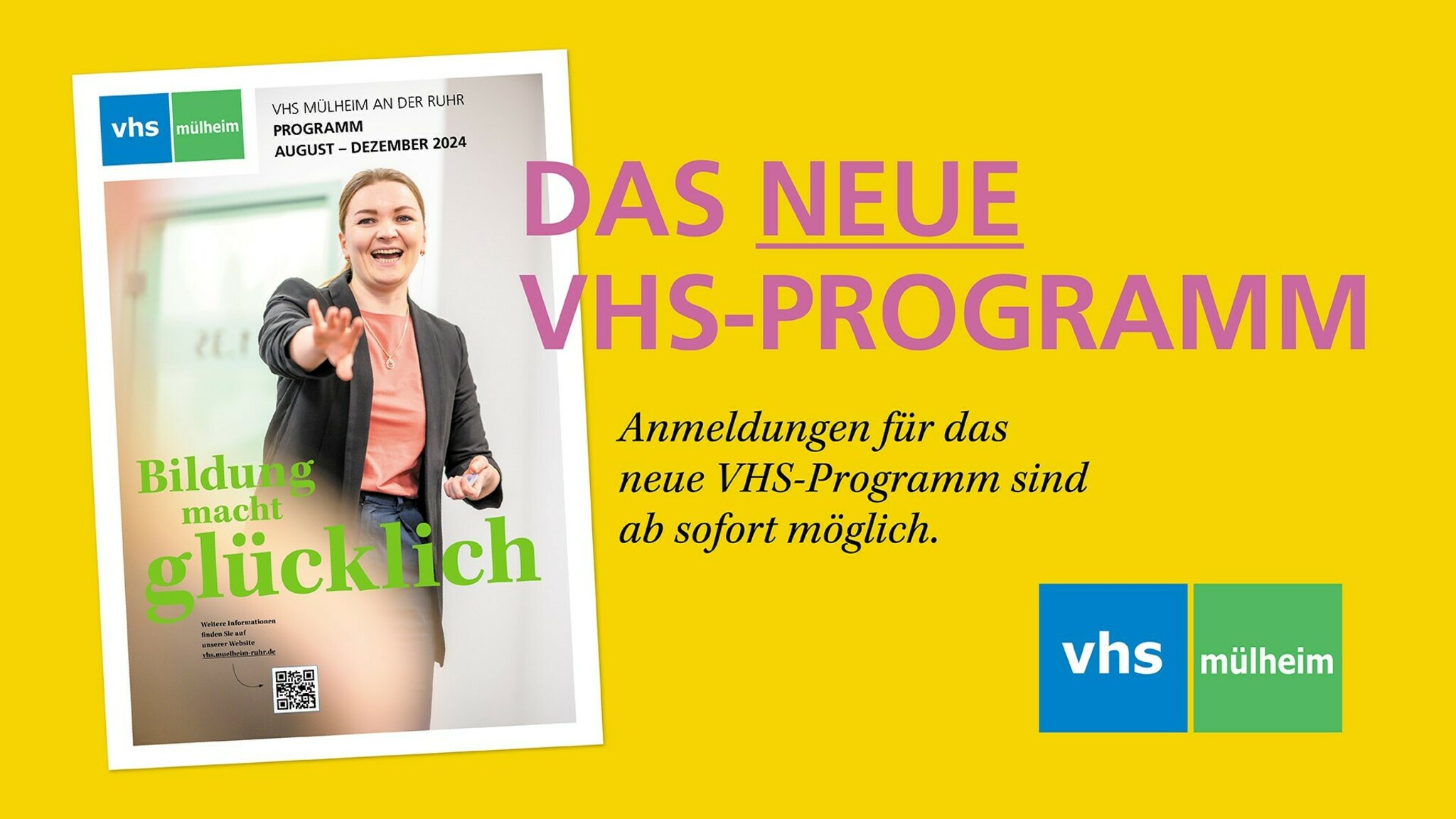 Volkshochschule Mülheim an der Ruhr: So druckfrisch wie ...