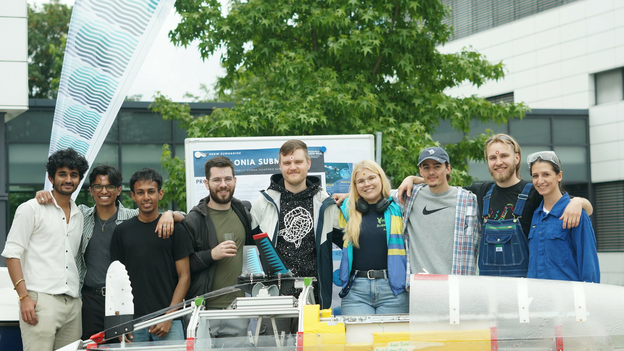 Das U-Boot der HSRW mit Erfolg im internationalen Vergleich - Kleve