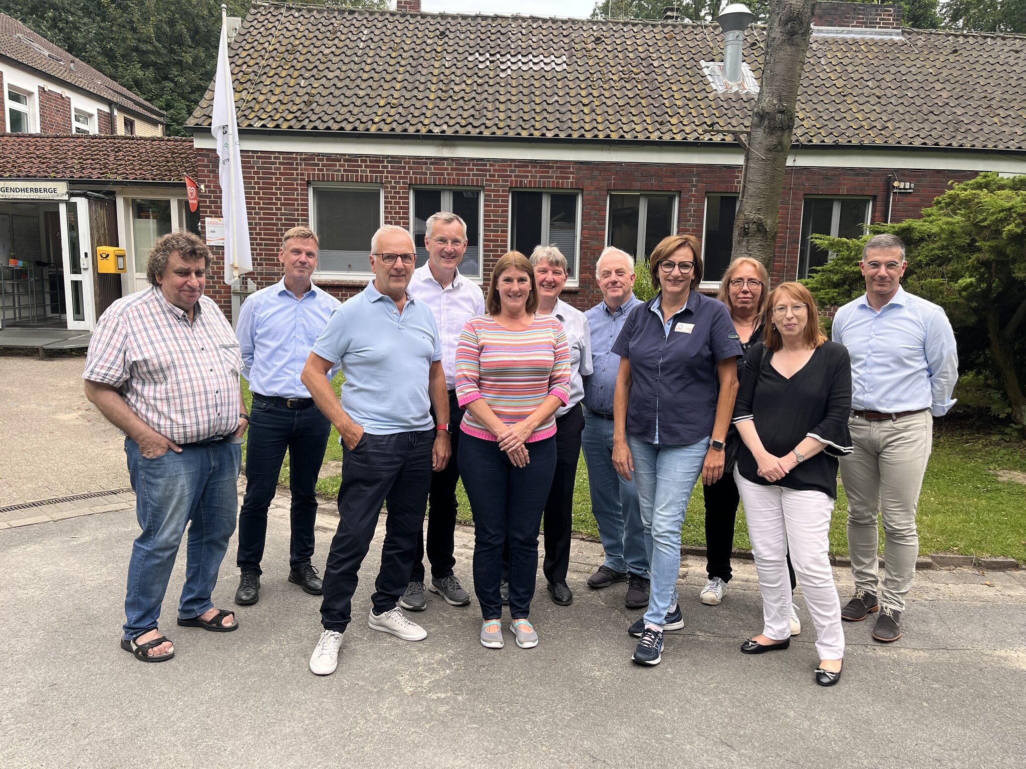 SPD-Fraktion vor Ort: Besuch bei der Jugendherberge Cappenberg - Lünen