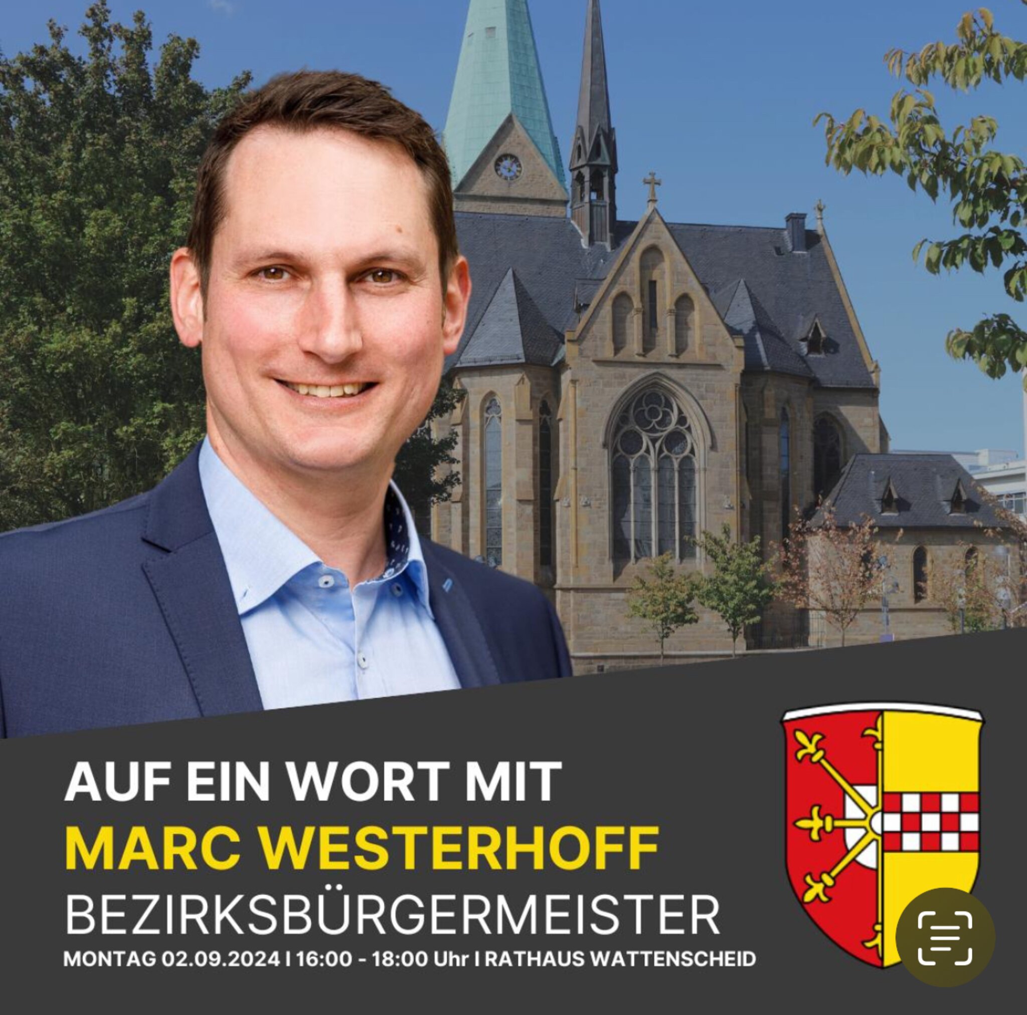 Auf ein Wort mit Marc Westerhoff: Bezirksbürgermeister lädt zur ...