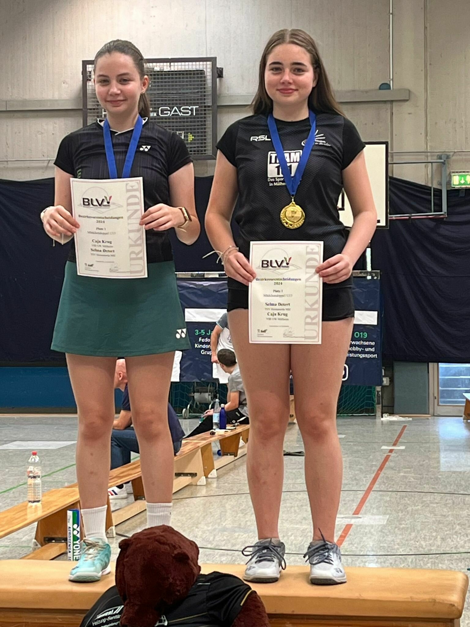 Badminton: Ranglisten/Turniere: BVE 2024: Selma Detert (TSV) mit Caja ...