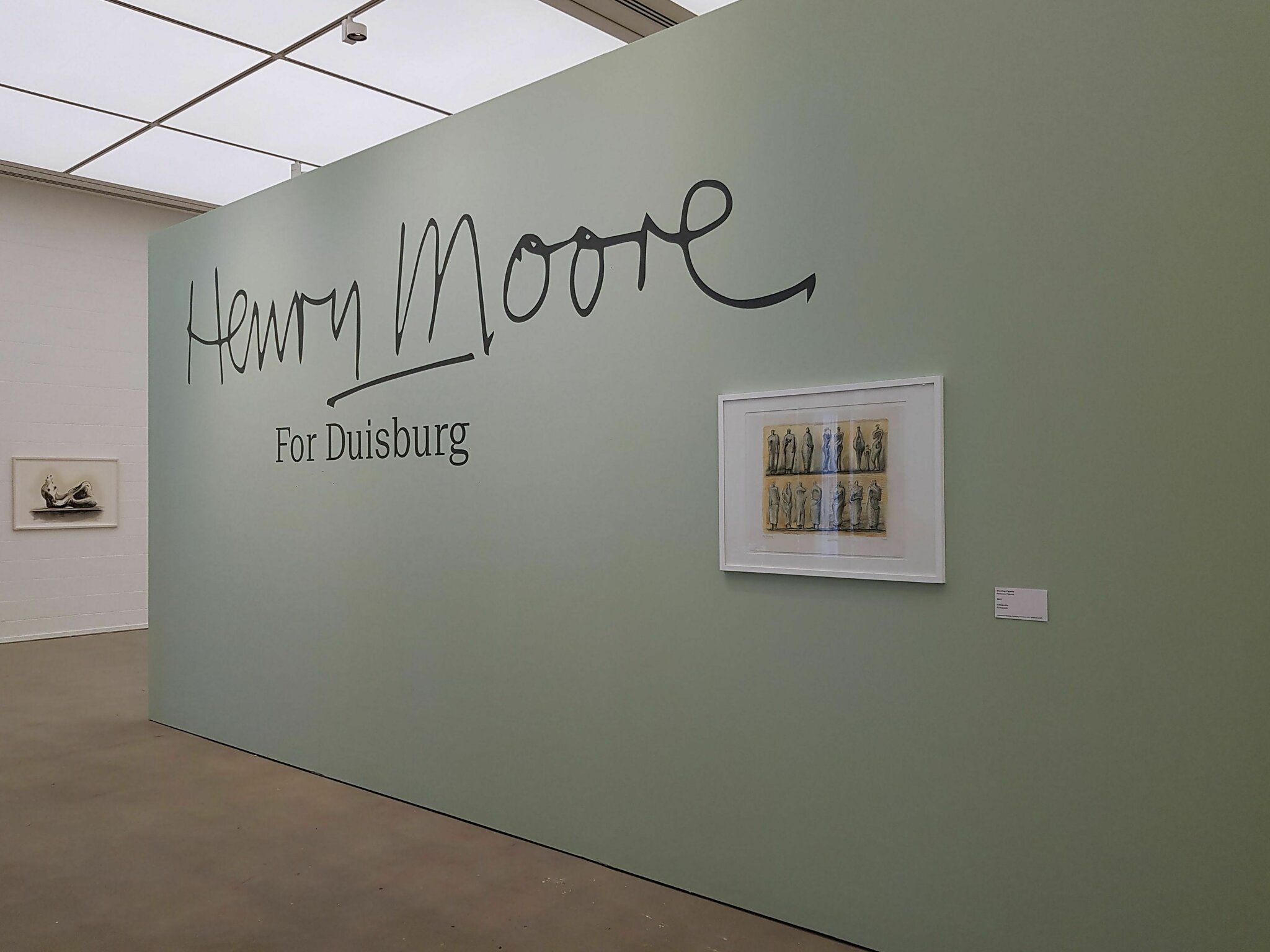 2. Ausstellung zum 60. Jubiläum des Museums: Grafiken von Henry Moore ...