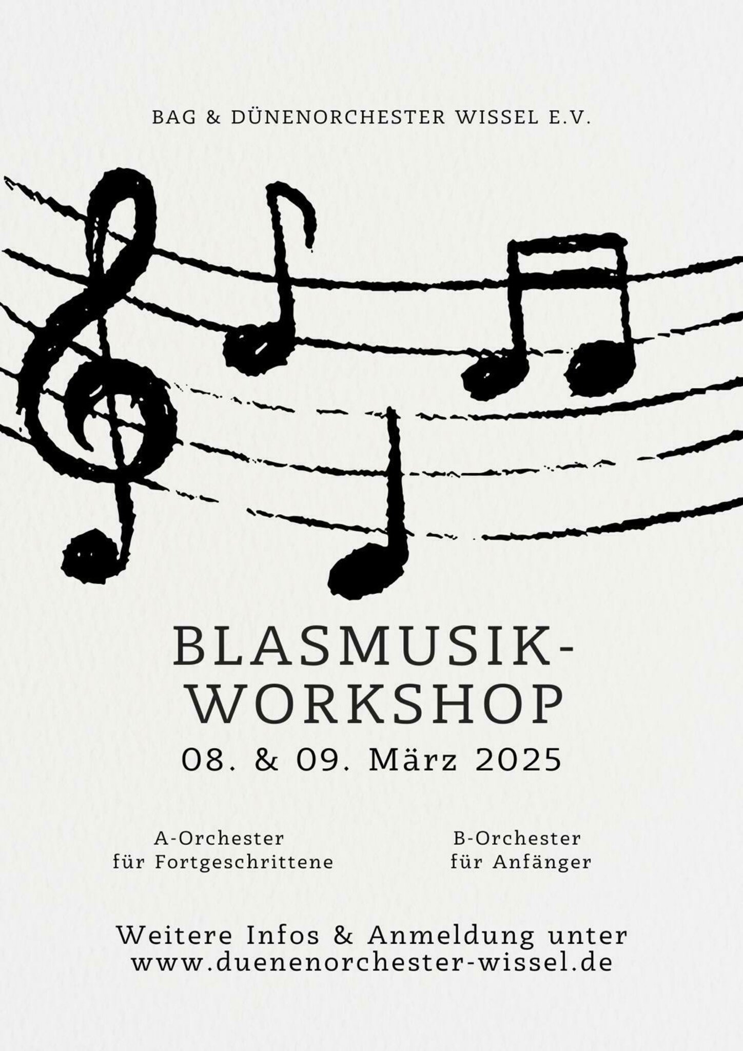 Blasmusikworkshop 2025 in Wissel - Kalkar
