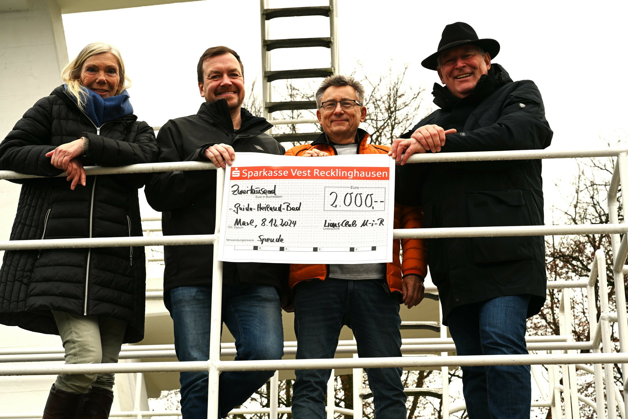 Lions Club Marl-im-Revier setzt Unterstützung fort: Winterliche ...