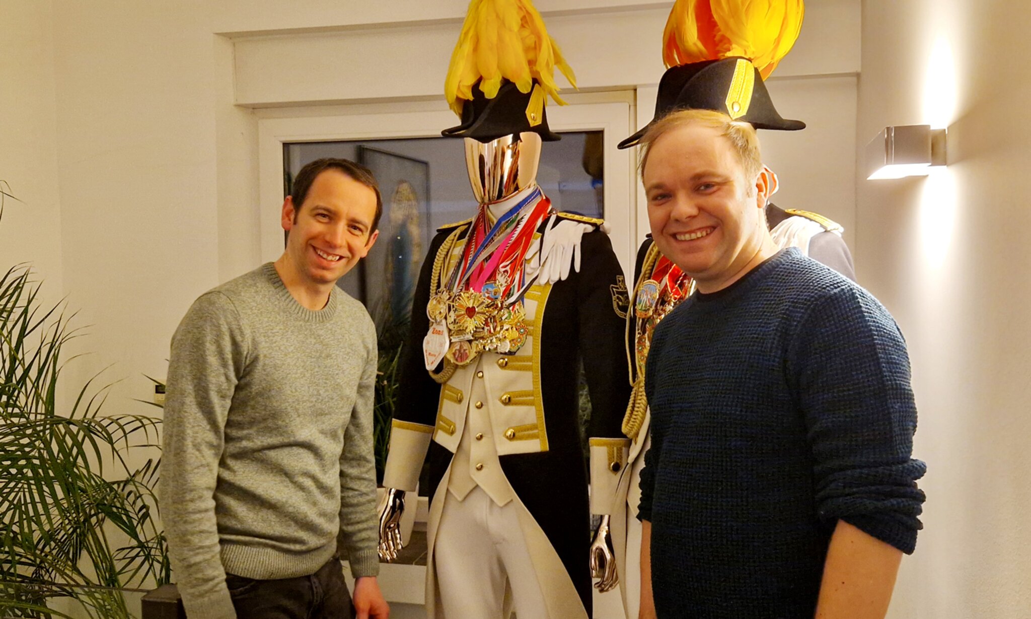 Prinz Holger I und Prinz Manuel I ganz privat: Zwei mit jeckem Blut - Langenfeld (Rheinland)