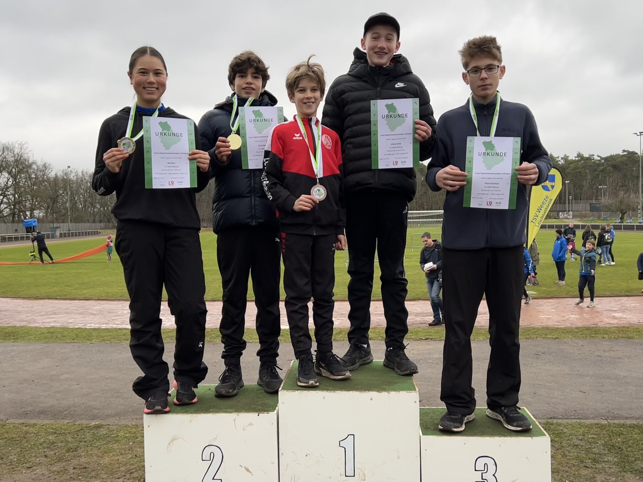 LC Adler Nachwuchs dominiert Regionsmeisterschaften im Crosslauf in ...
